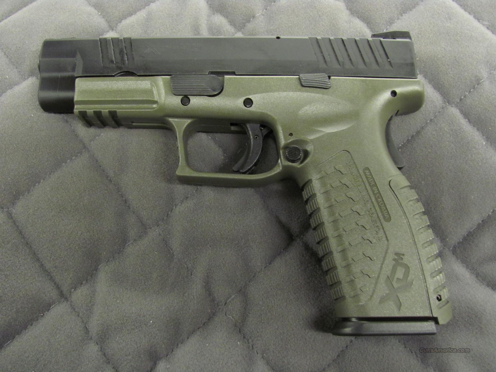 Springfield XDM OD Green 40 S&W **NEW** for sale