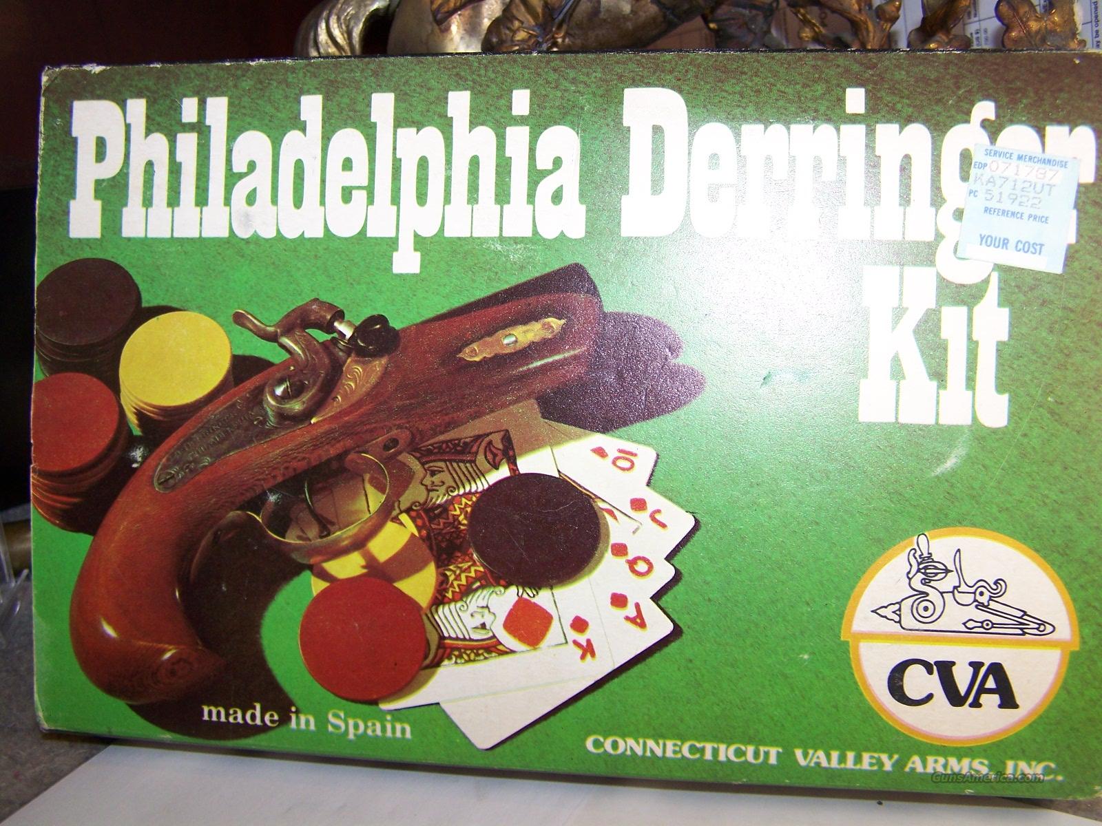 PHILADELPHIA DERRINGER KIT C.V.A. MINT IN BOX U... for sale