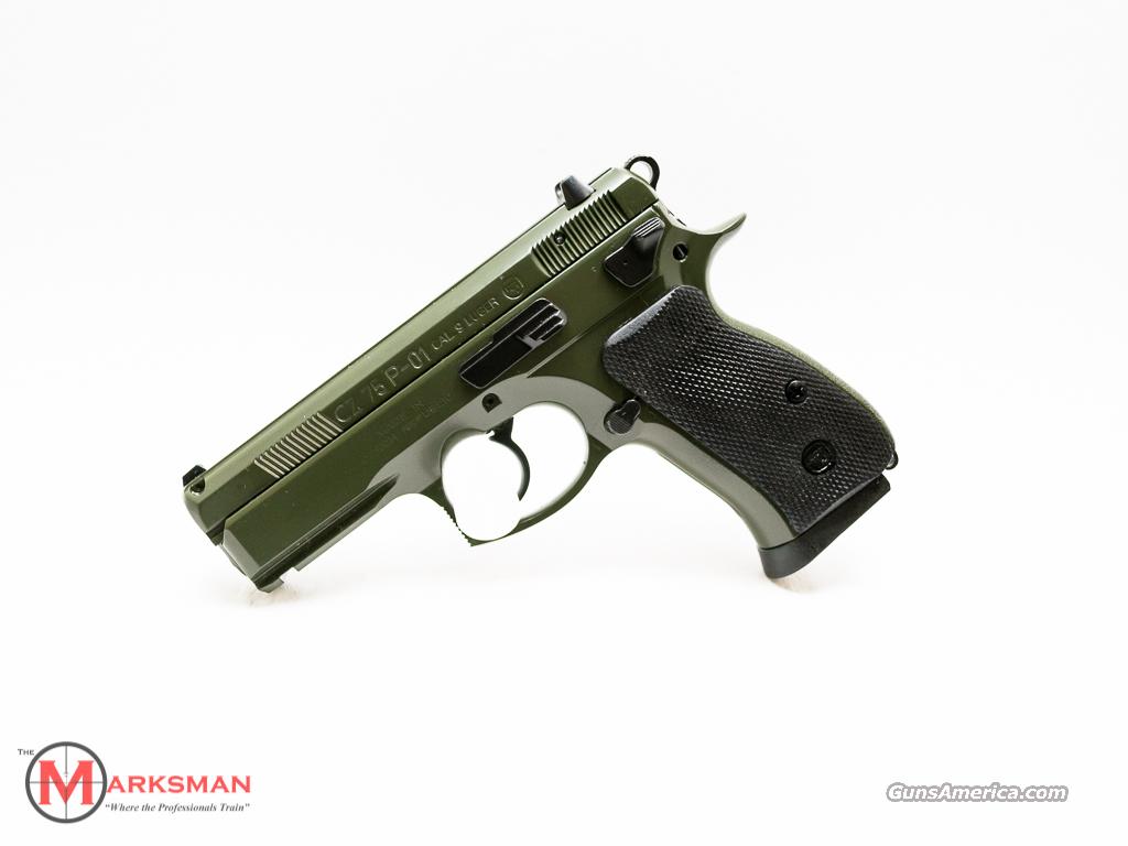 CZ 75 P-01 Compact OD Green, 9mm New 9 for sale
