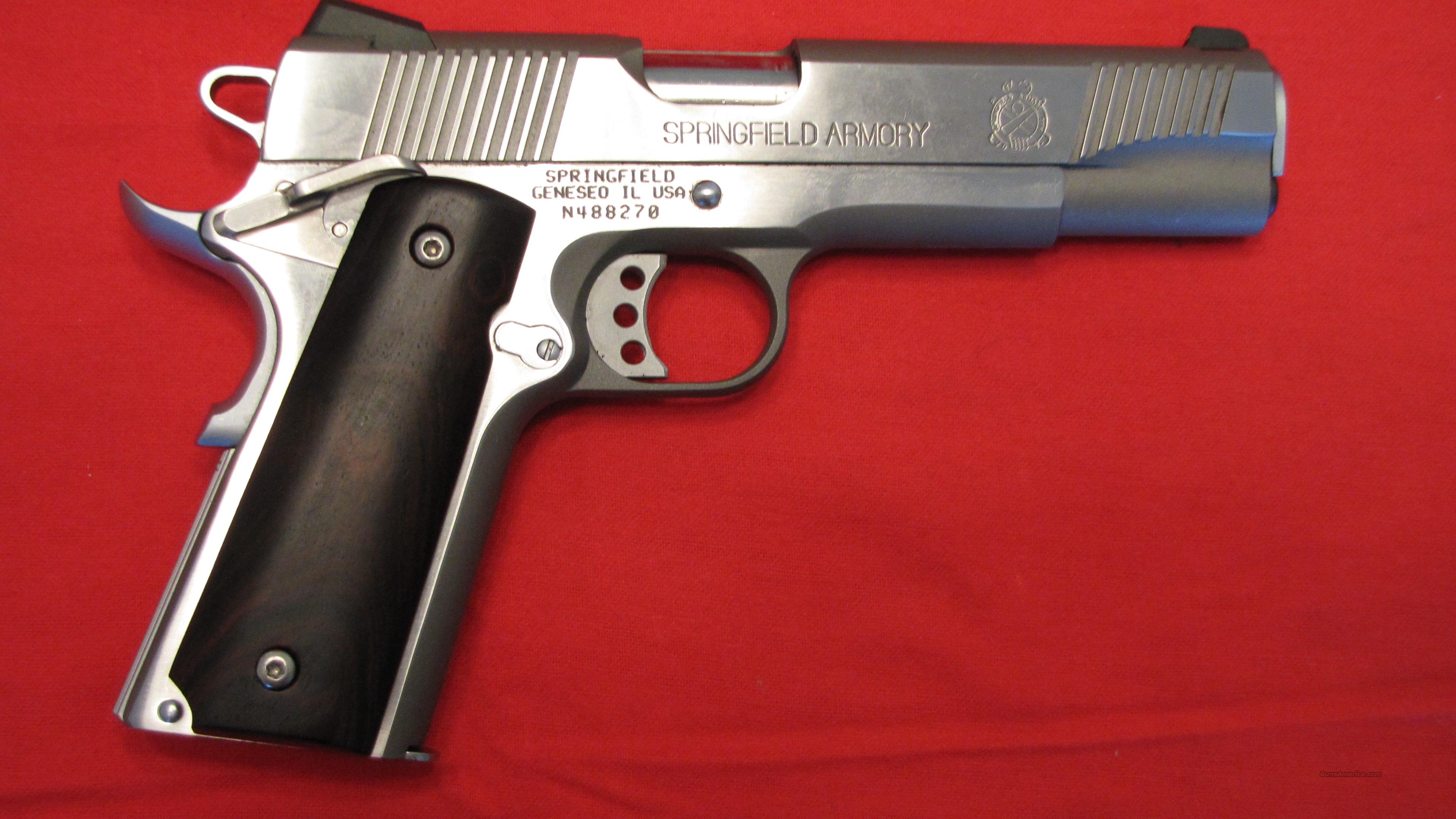 SPRINGFIELD ARMORY 1911-A1 45 CAL STAINLESS STE... for sale