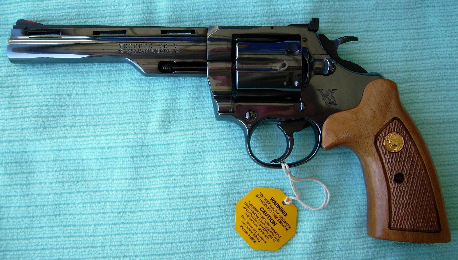 Colt Trooper MKV New In Box Rare for sale