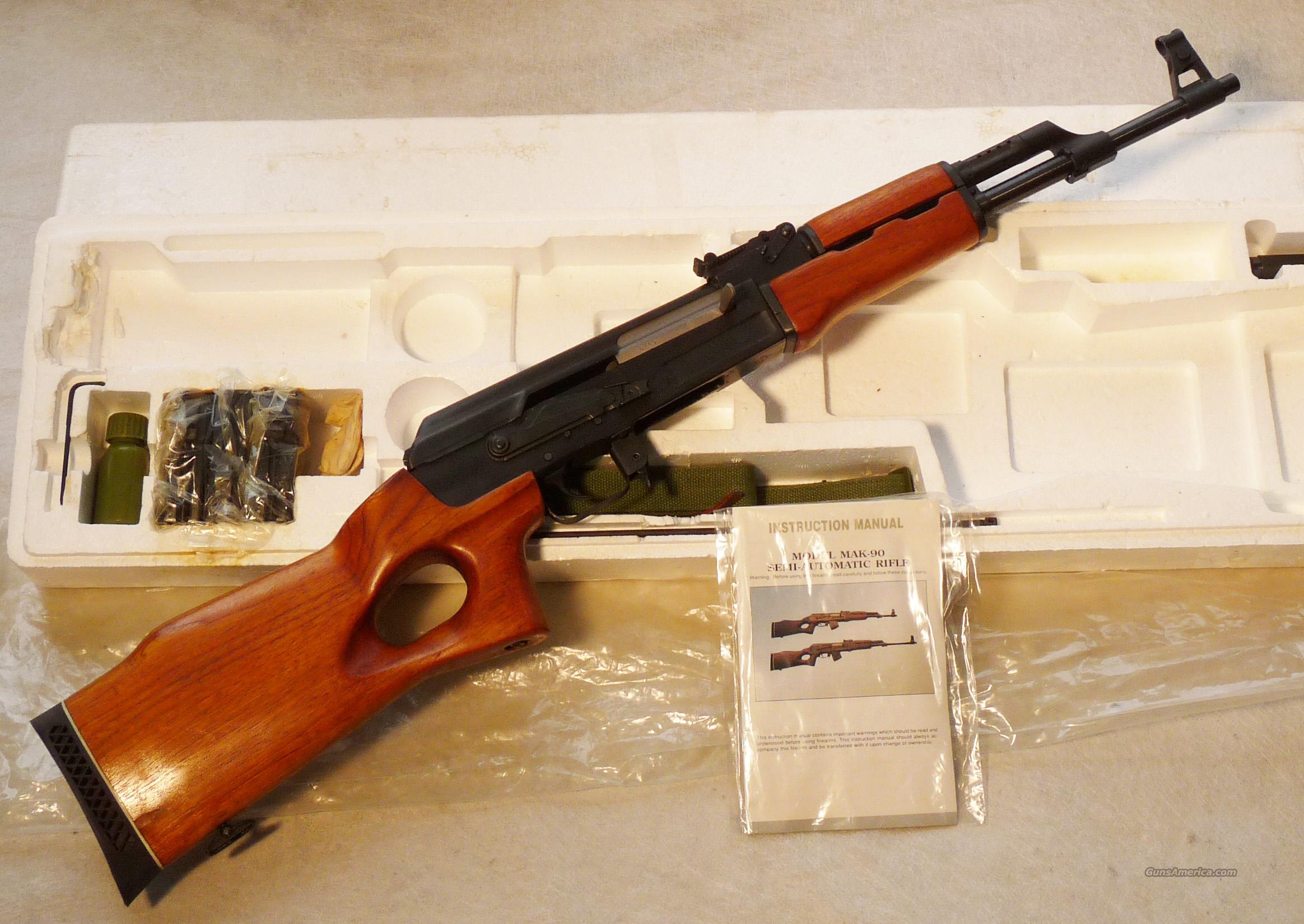 NORINCO MAK-90 SEMI-AUTO RIFLE. for sale (930200694)