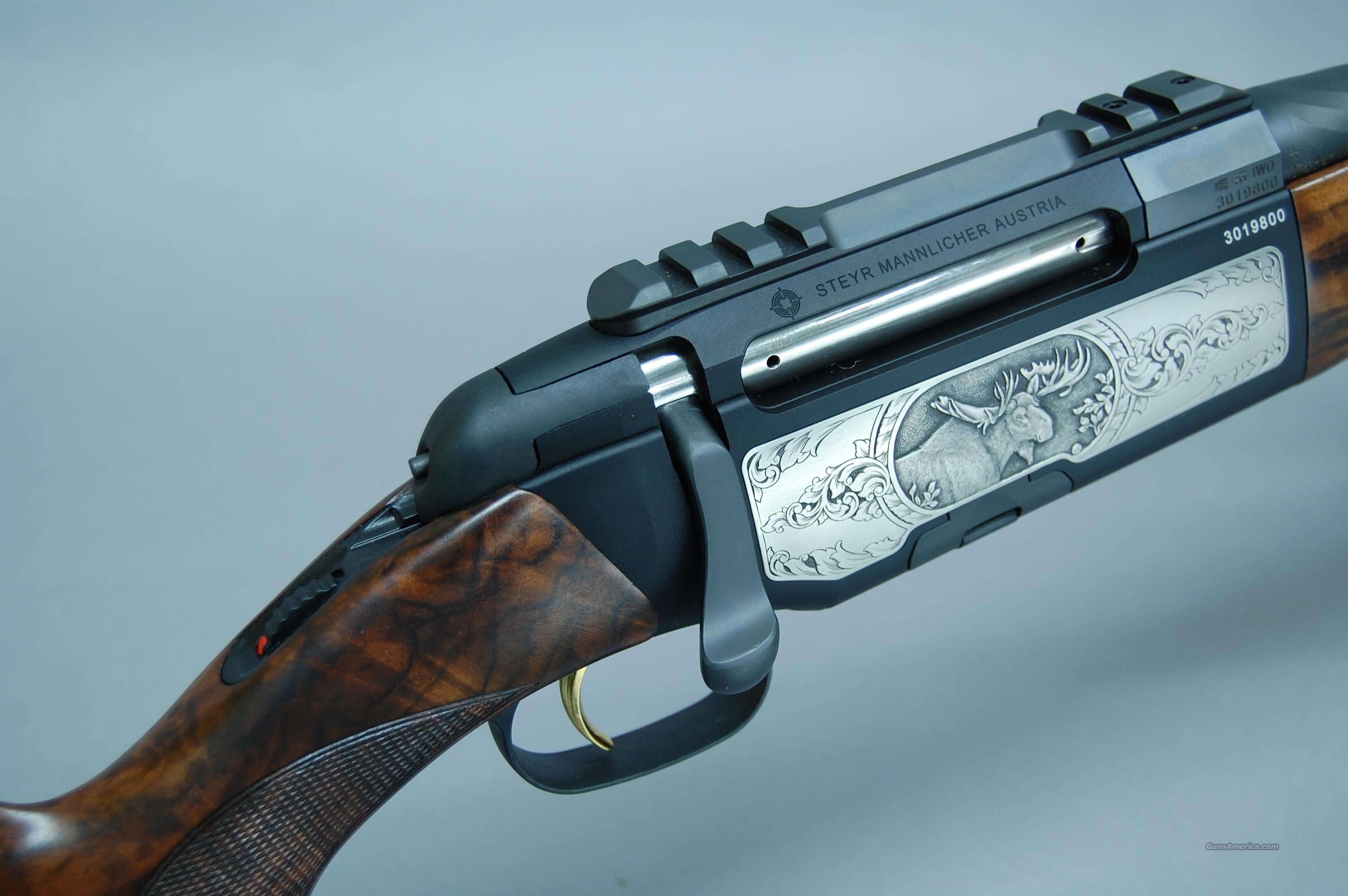 STEYR MANNLICHER LUXUS "CUSTOM EDITION" .375 H&... for sale