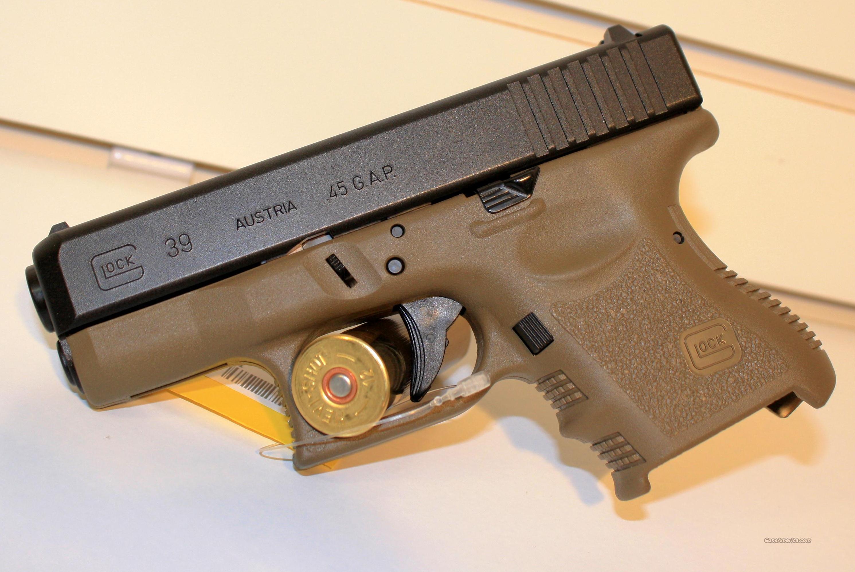 GLOCK 39 OD GREEN 45 GAP NIB for sale