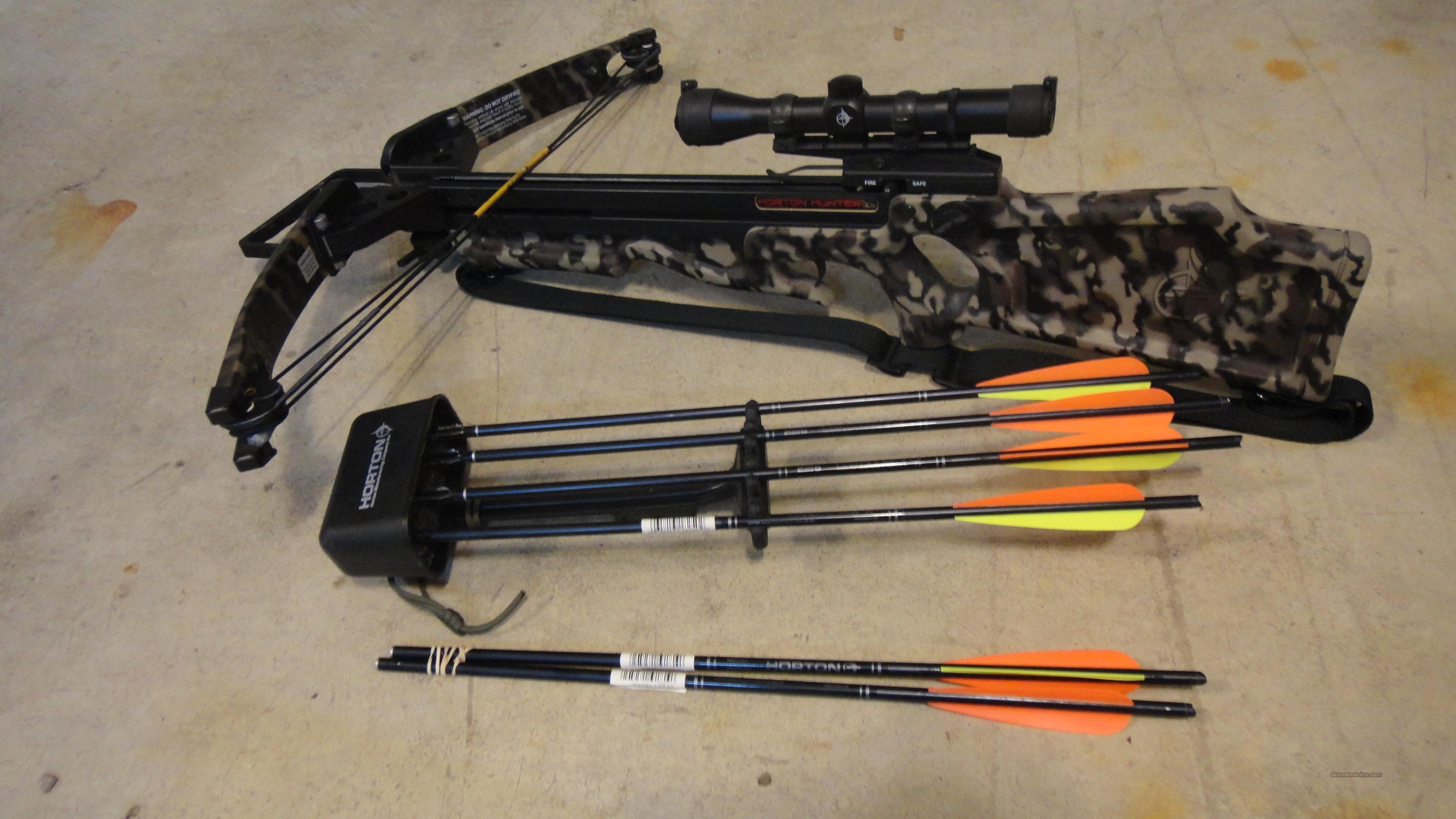 Horton Hunter Elite crossbow archery package for sale