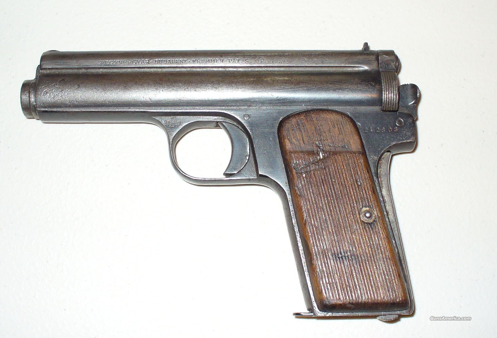 Frommer-Stop Model 19 Pistol for sale