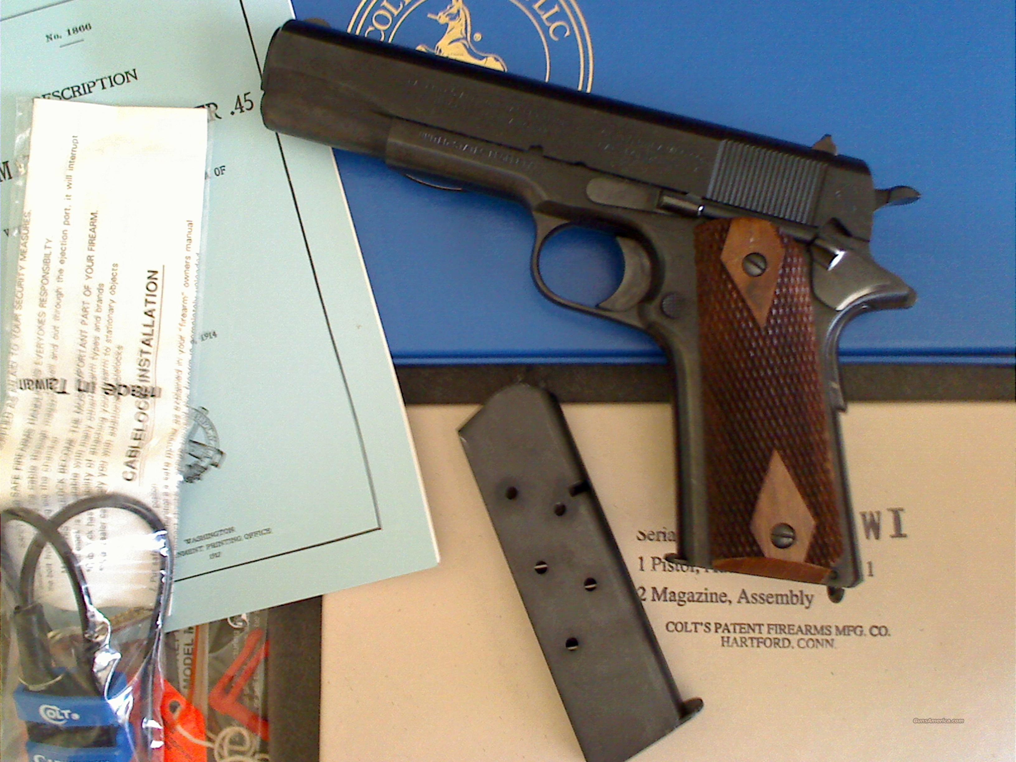 Colt M1911 WWI Replica .45ACP (O1918) for sale