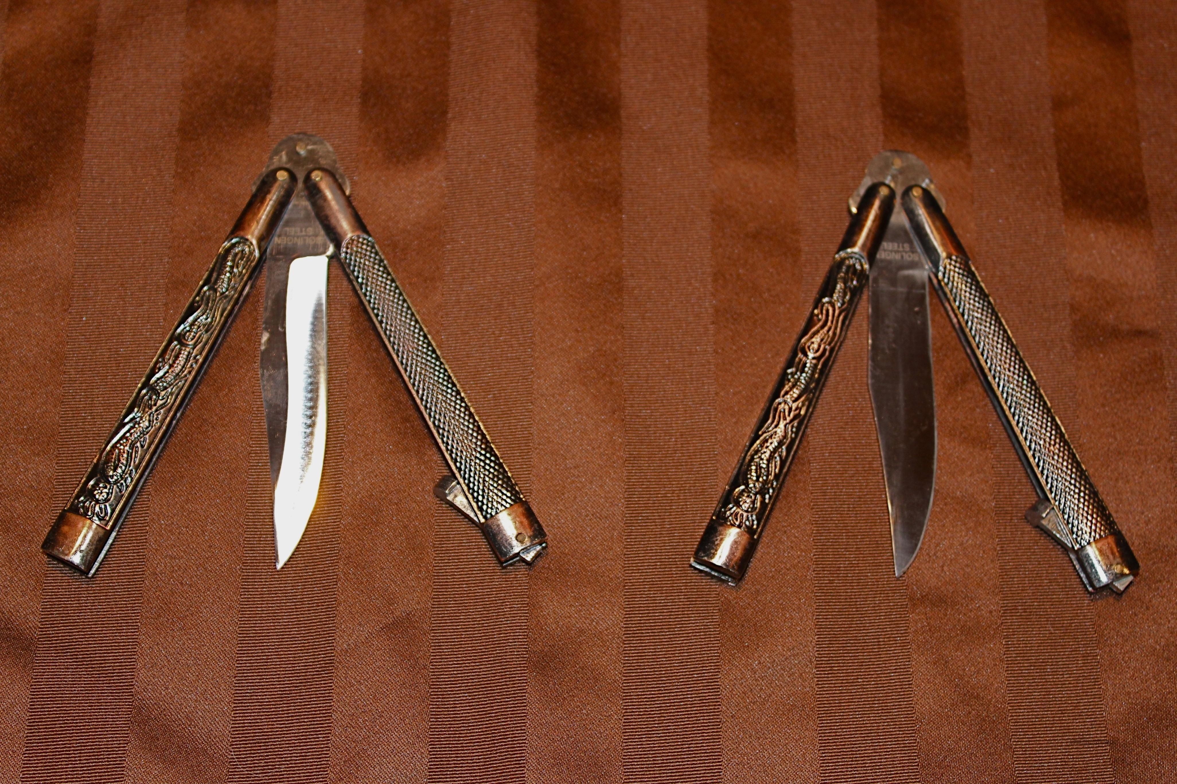 Vintage Balisong Butterfly Knife at Sarah Gooding blog