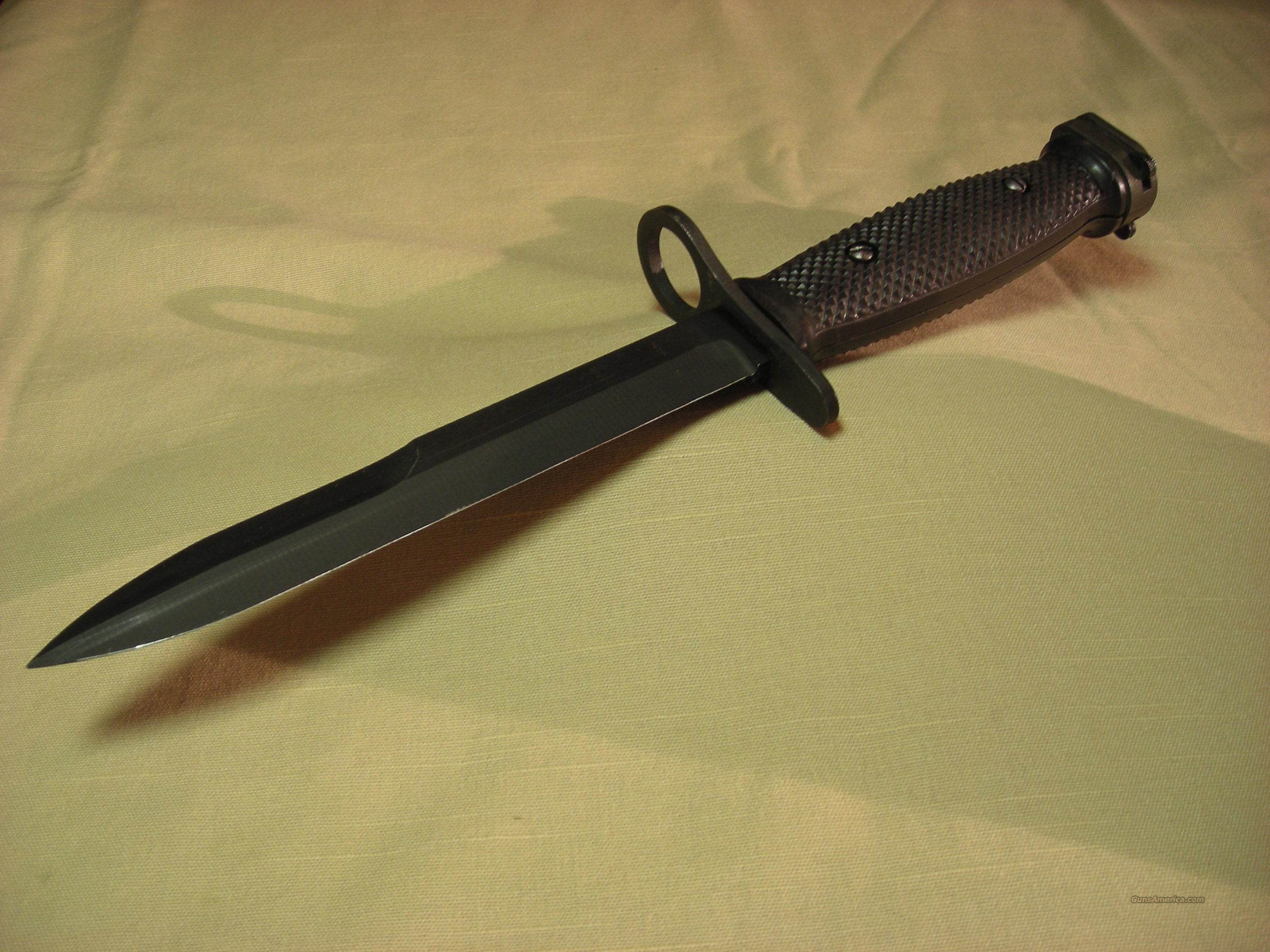 U.S. Marine Corps Vietnam ERA BOC M7 Bayonet W/... for sale