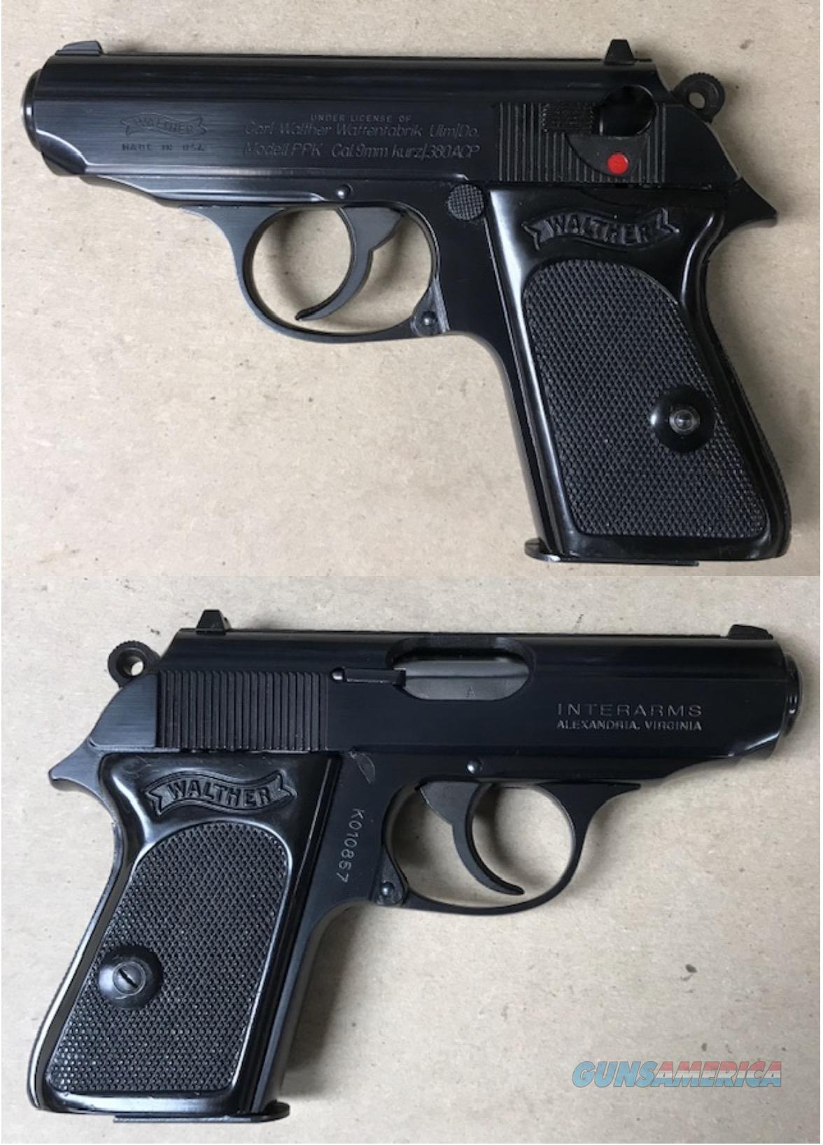 Walther / Interarms Blue PPK 9mmK (.380acp) for sale