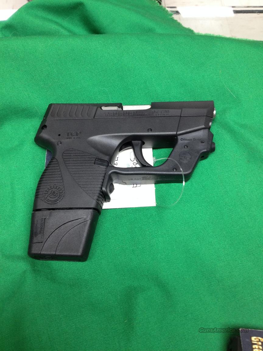 Taurus PT 738 TCP .380 ACP extended mag and Cri... for sale