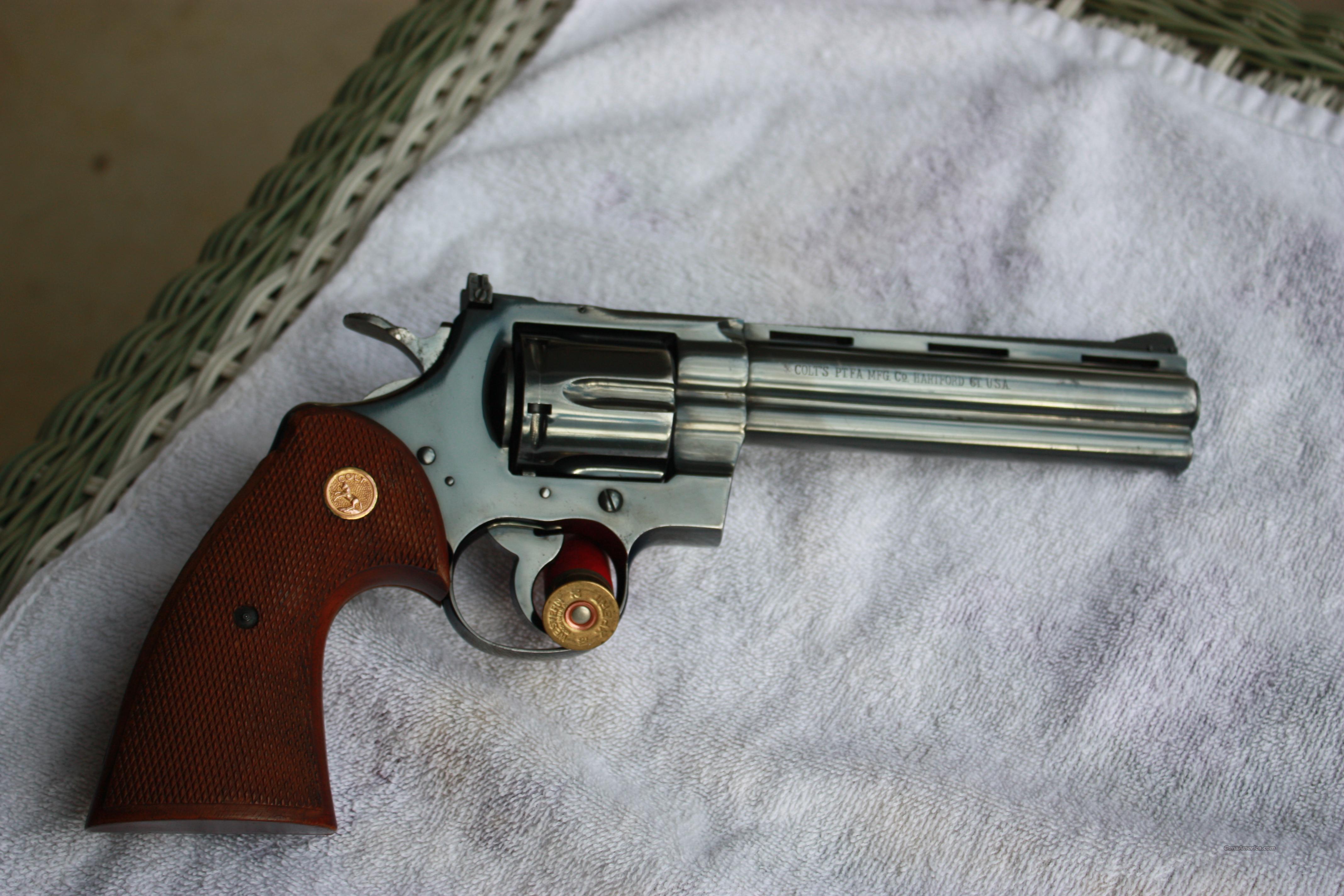 Colt Python 1959 Full Checkered Grips for sale