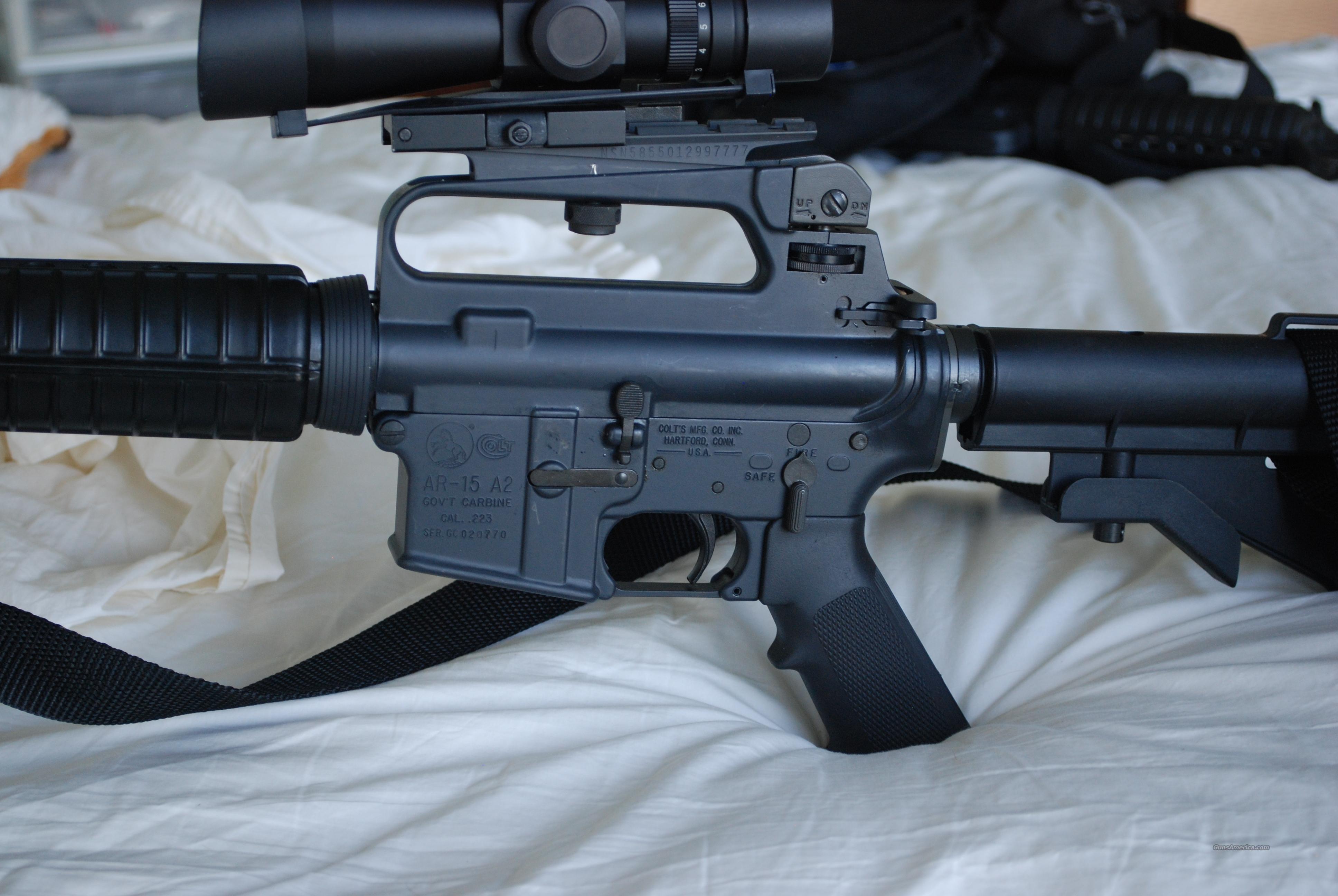 COLT AR 15, GOVERNMENT CARBINE, MODEL R6520
