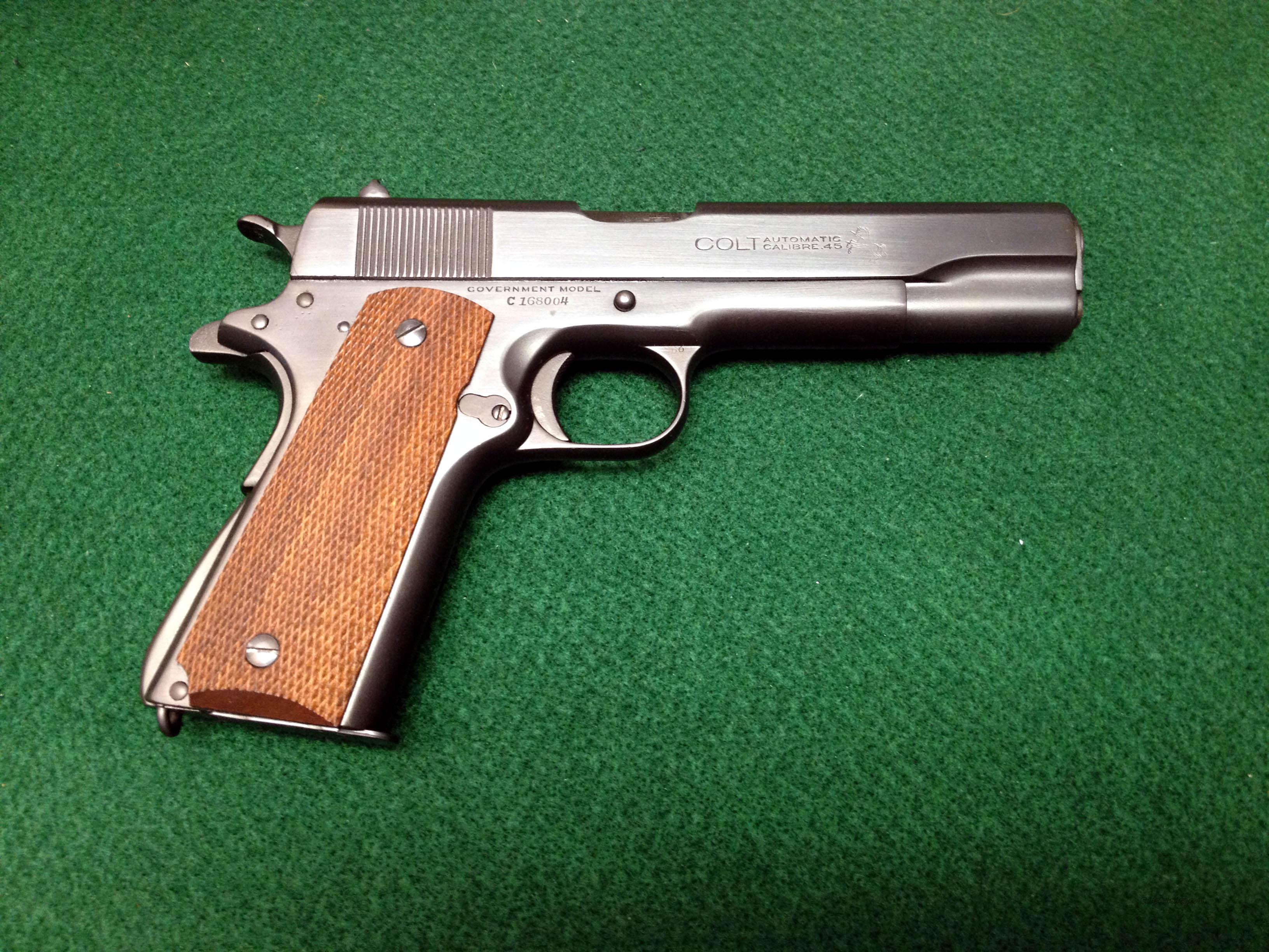 COLT GOVERNMENT 1911 COMMERCIAL 1933 for sale