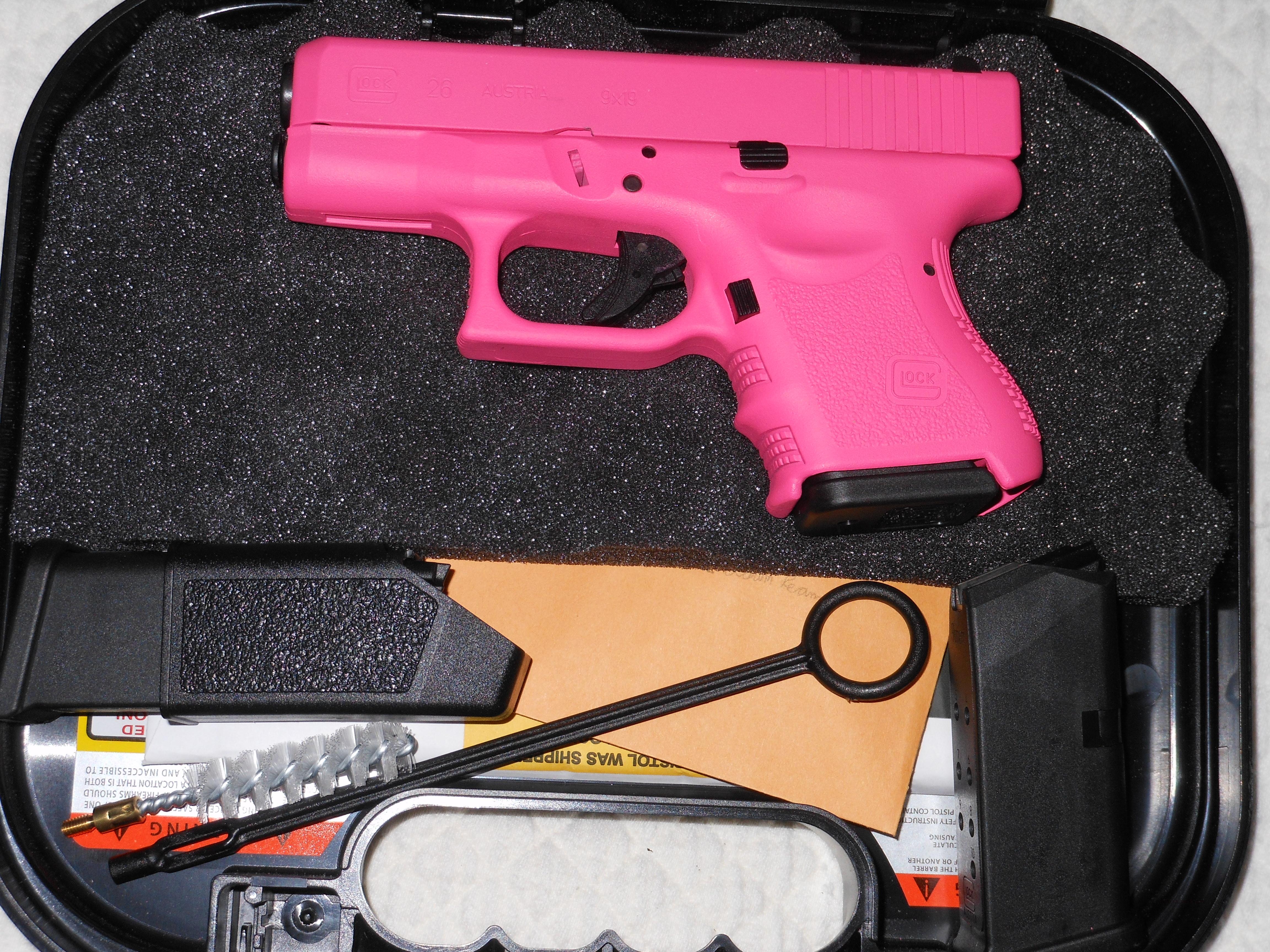 NIB. Pink Glock 26 for sale