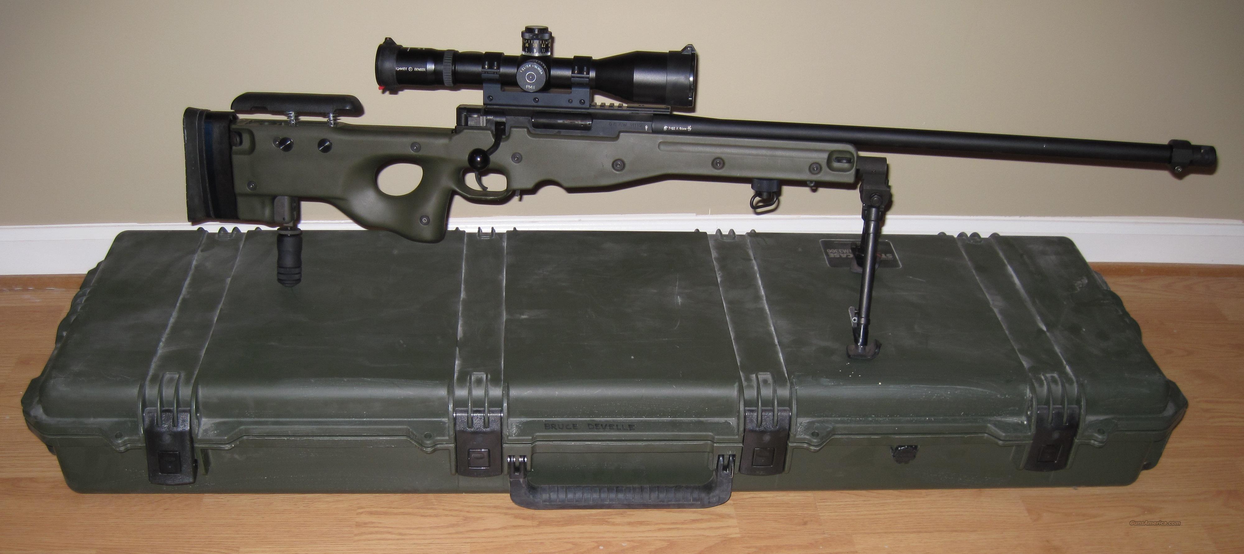 AI AW-308 with Schmidt and Bender Optics for sale