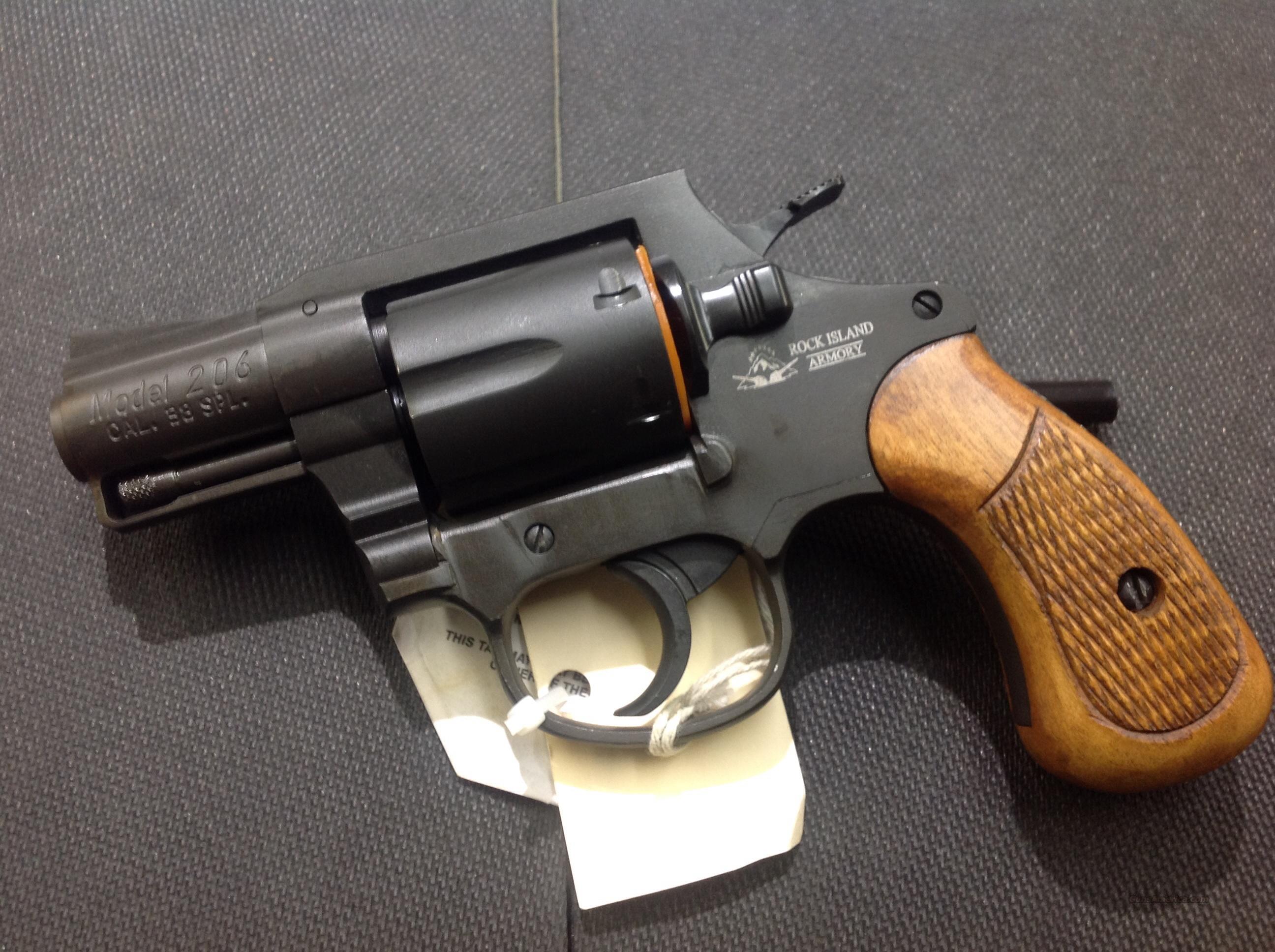 Rock Island Armory 38 special revolver model 206 2" bbl...