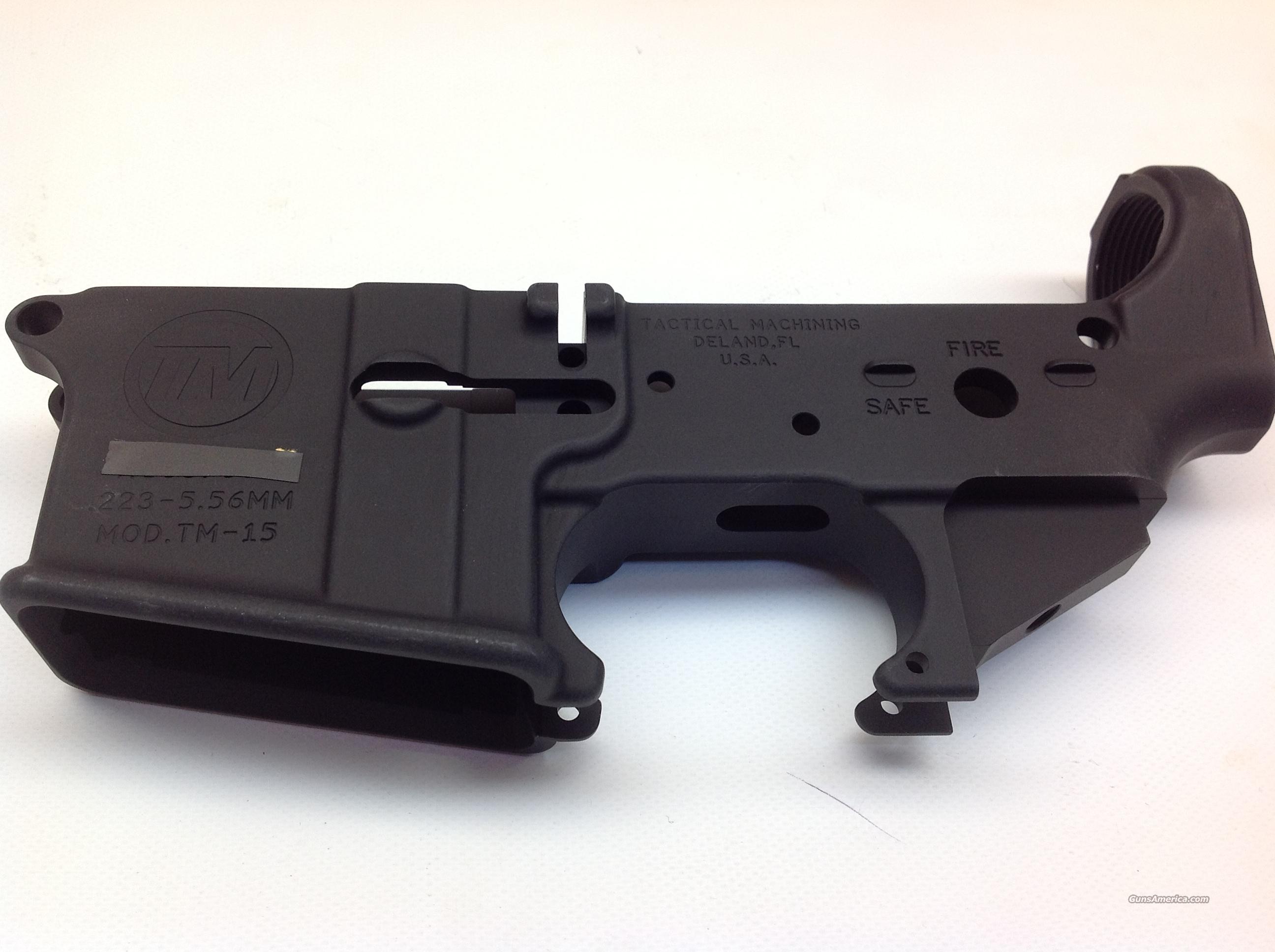 TACTICAL MACHINING AR15 LOWER