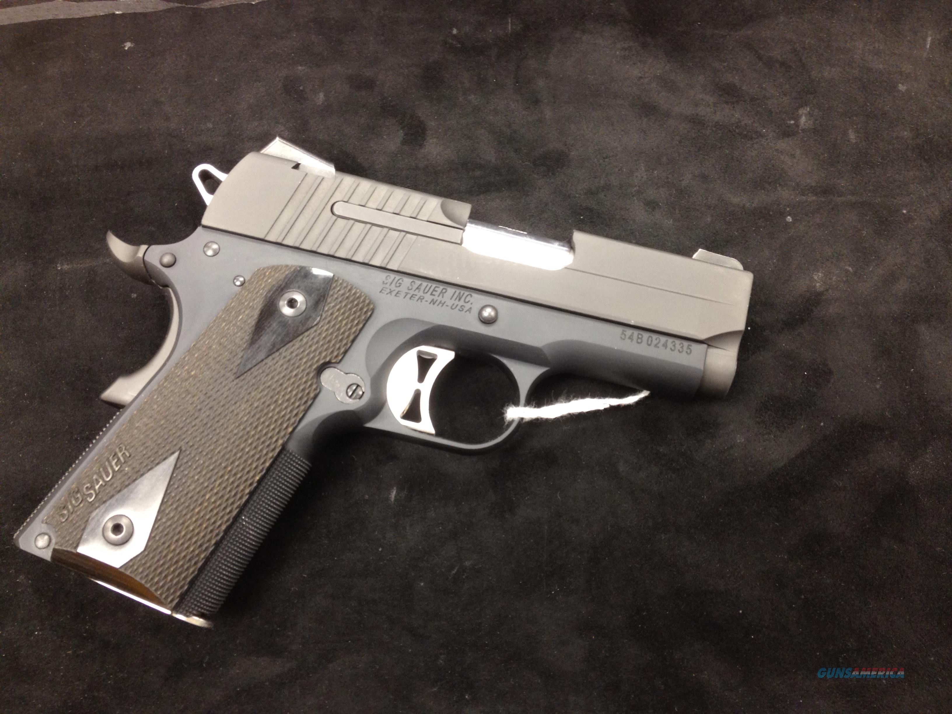 Sig sauer 1911 ultra compact 9mm for sale - thaipoliz