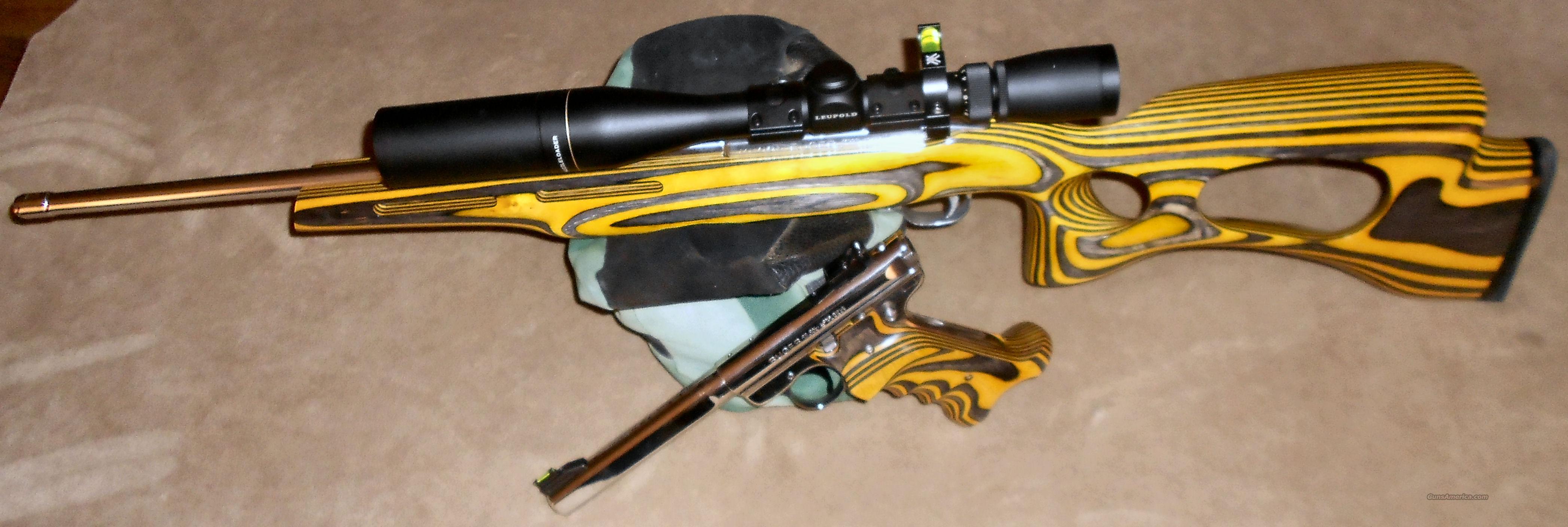 Ruger 10/22 target rifle, loaded with Volquarts... for sale