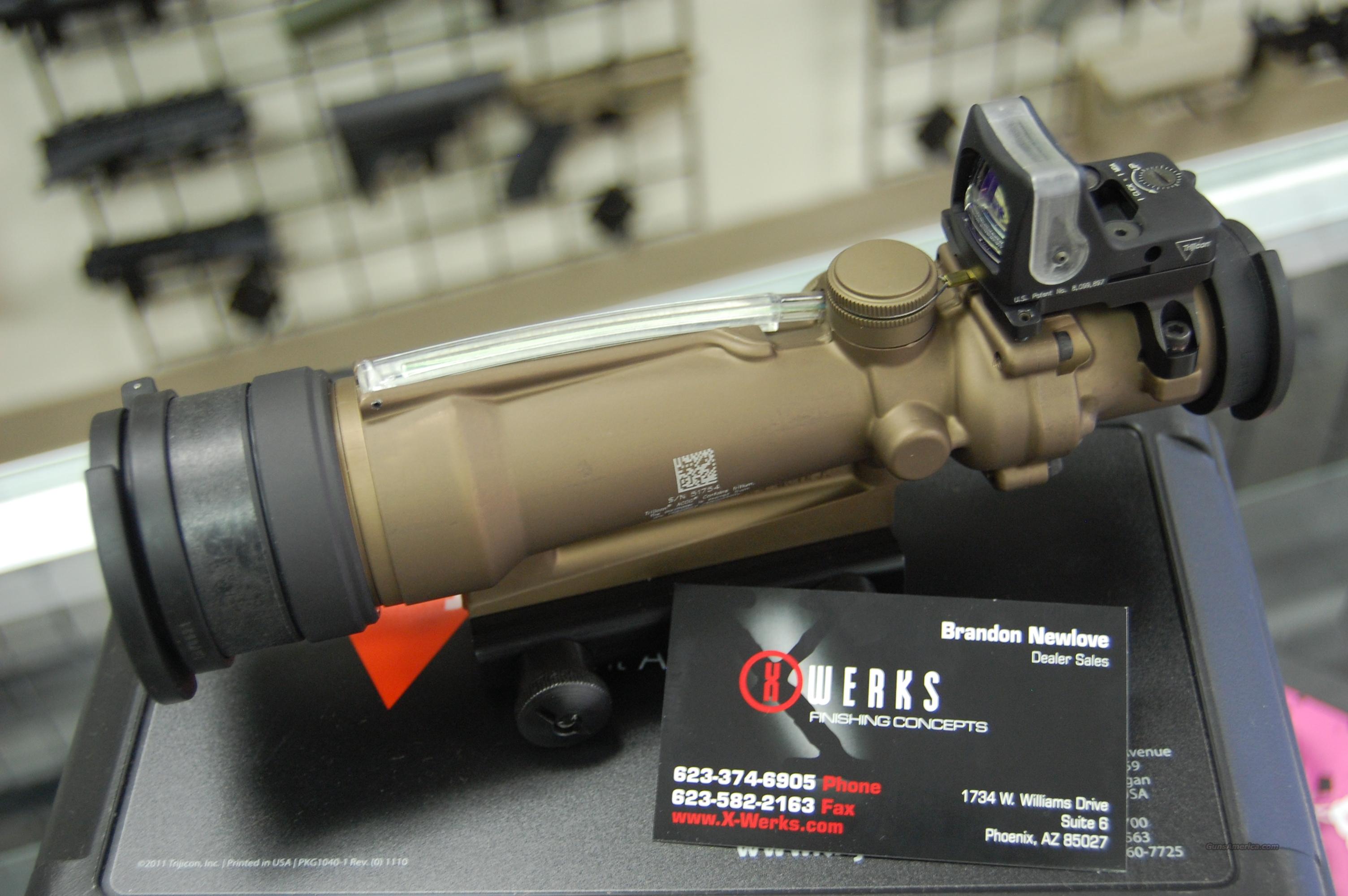 Trijicon TA11-D-100252 ACOG Green Horseshoe W/ RMR