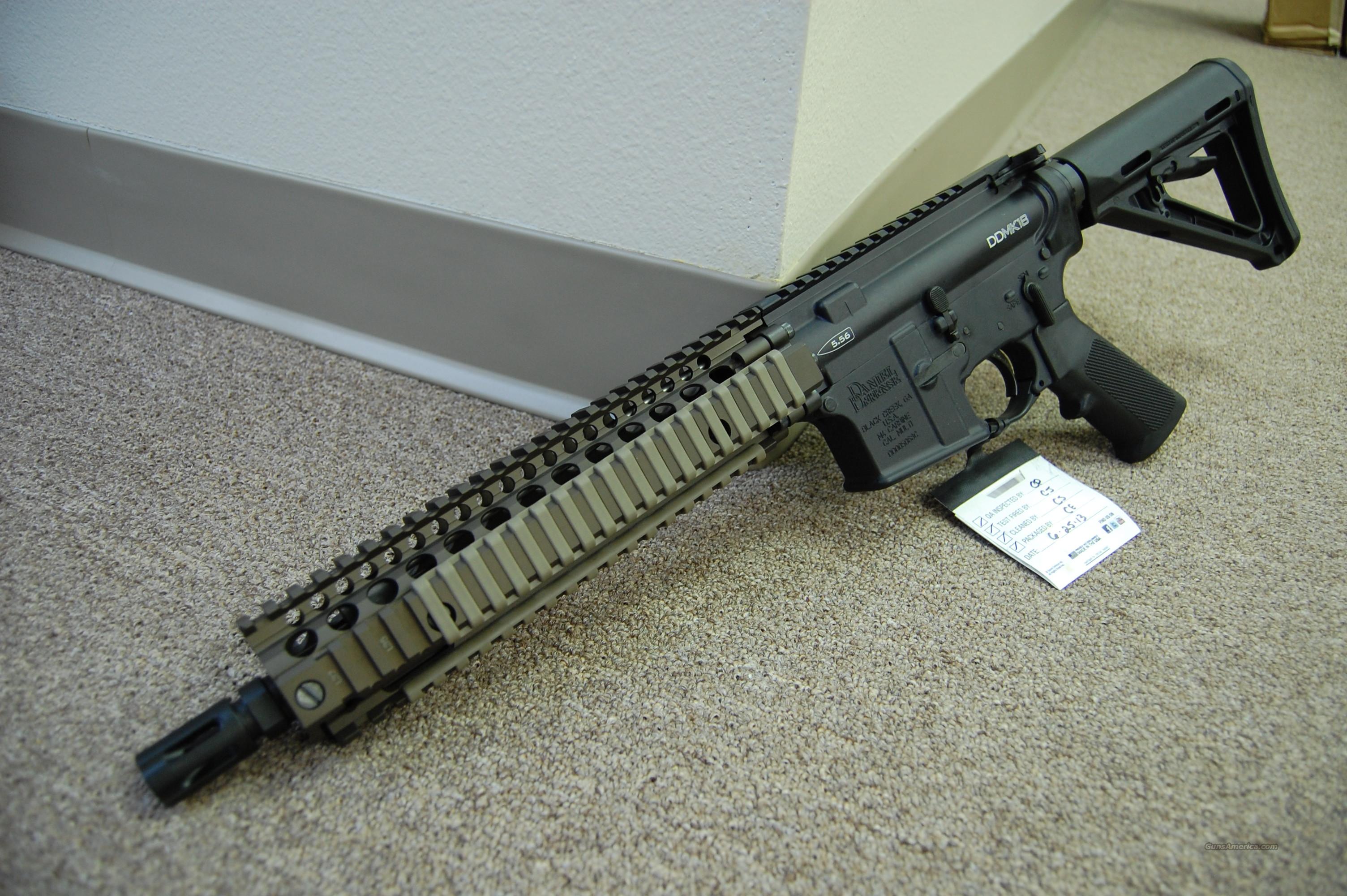 Daniel Defense MK18 SBR 5.56mm FDE 10.3 AR-15