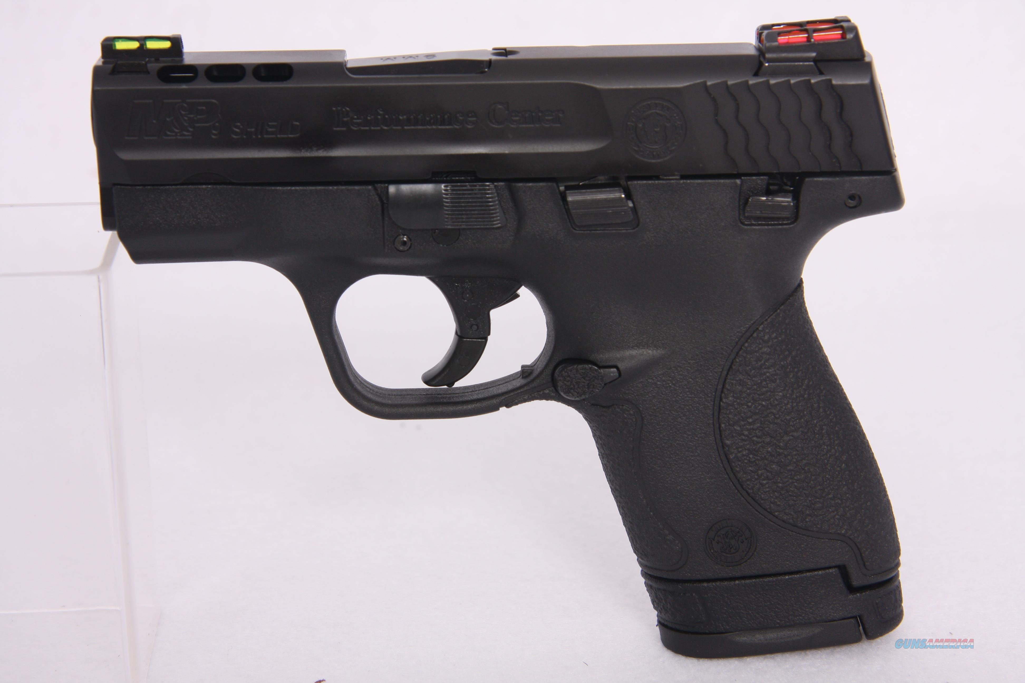 Smith & Wesson Shield 9mm Performance Center 3.... for sale