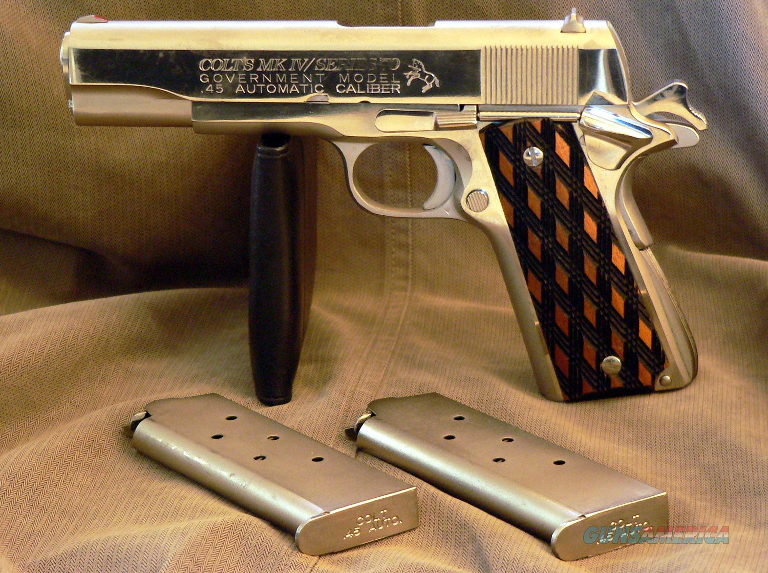 Colt's MK IV Series 70 Government Model .45 Aut... for sale