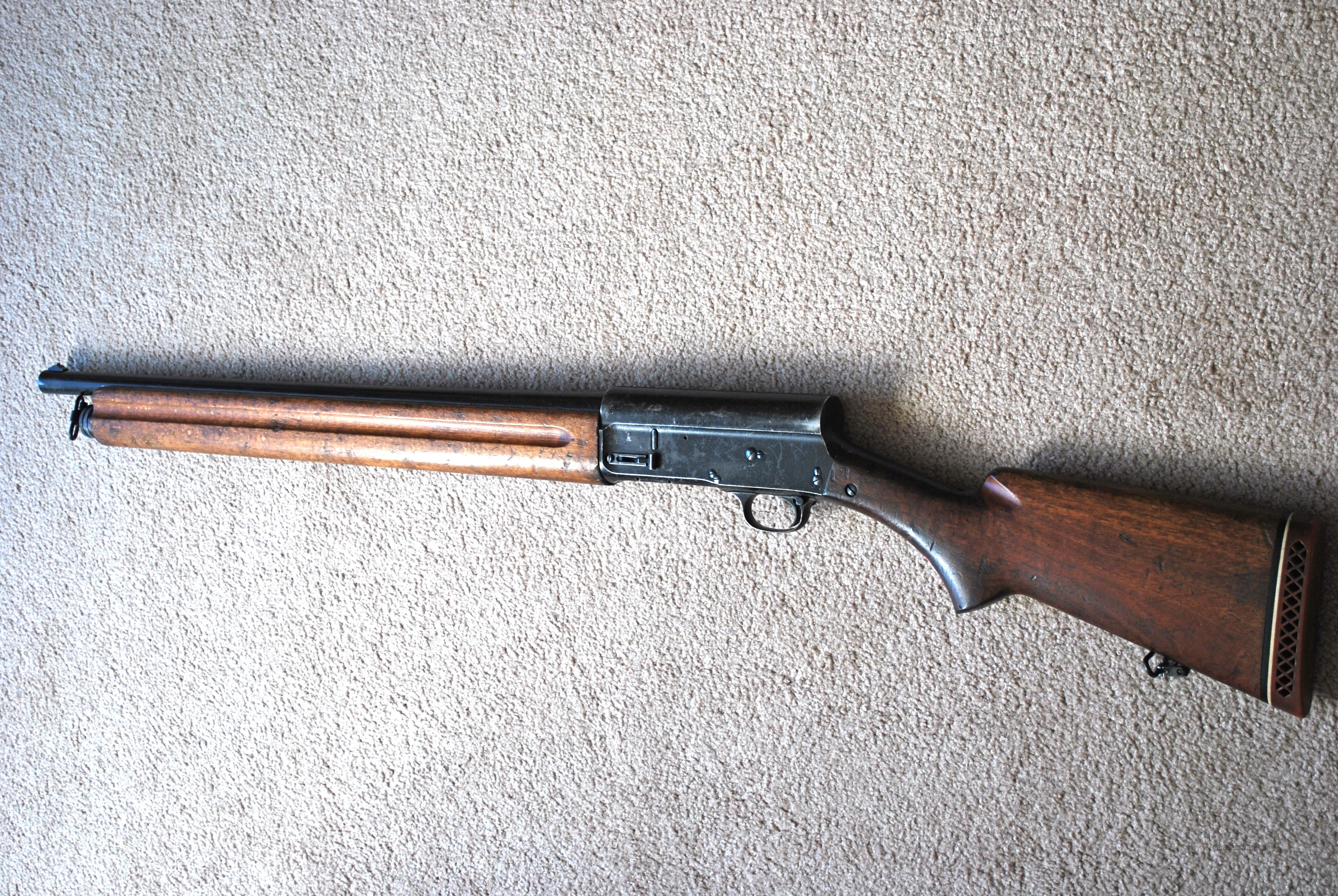 FN BROWNING RHODESIAN ARMY A5 9 shot Military S... for sale