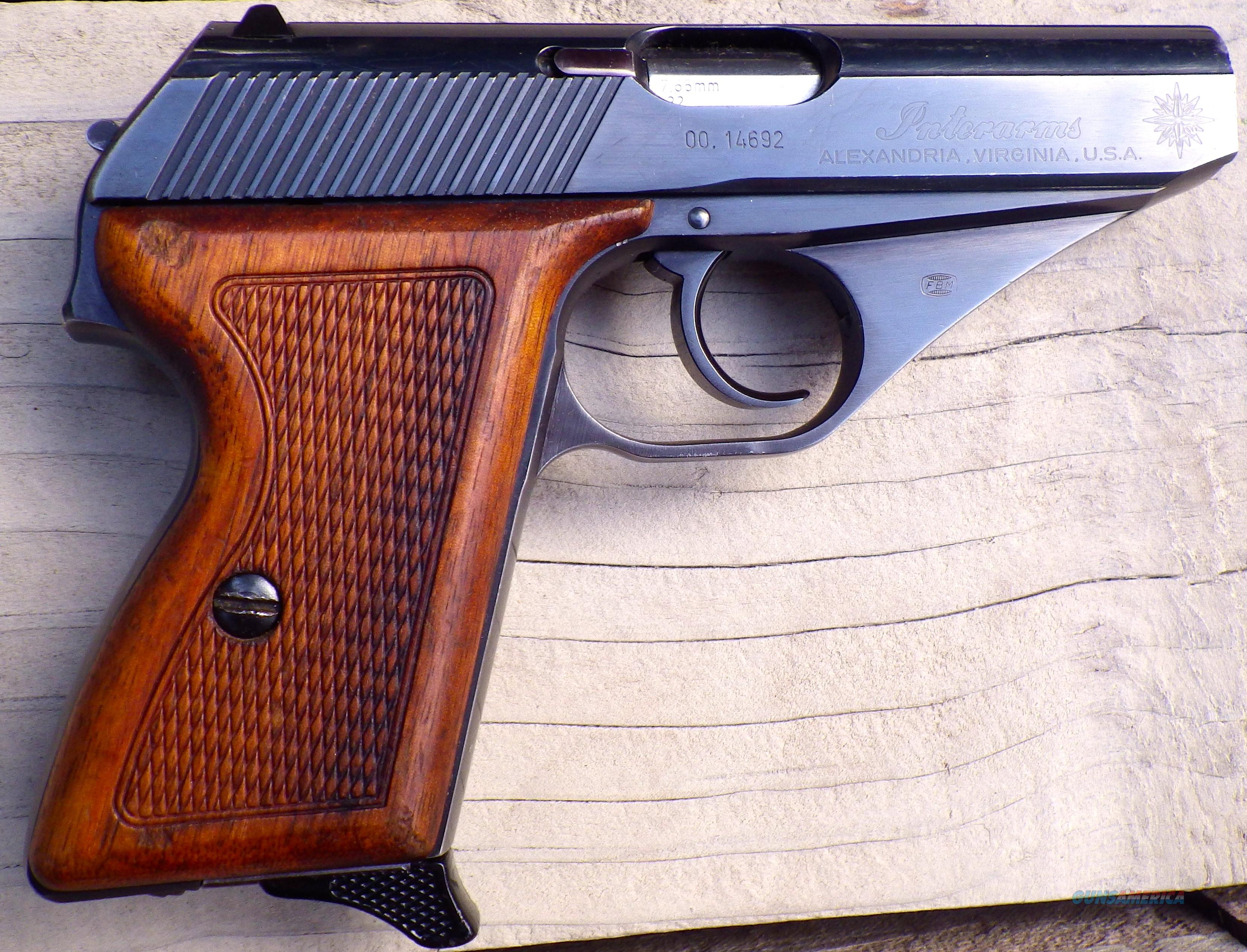 Mauser HSc .32 (7.65mm), Interarms, 90% conditi... for sale