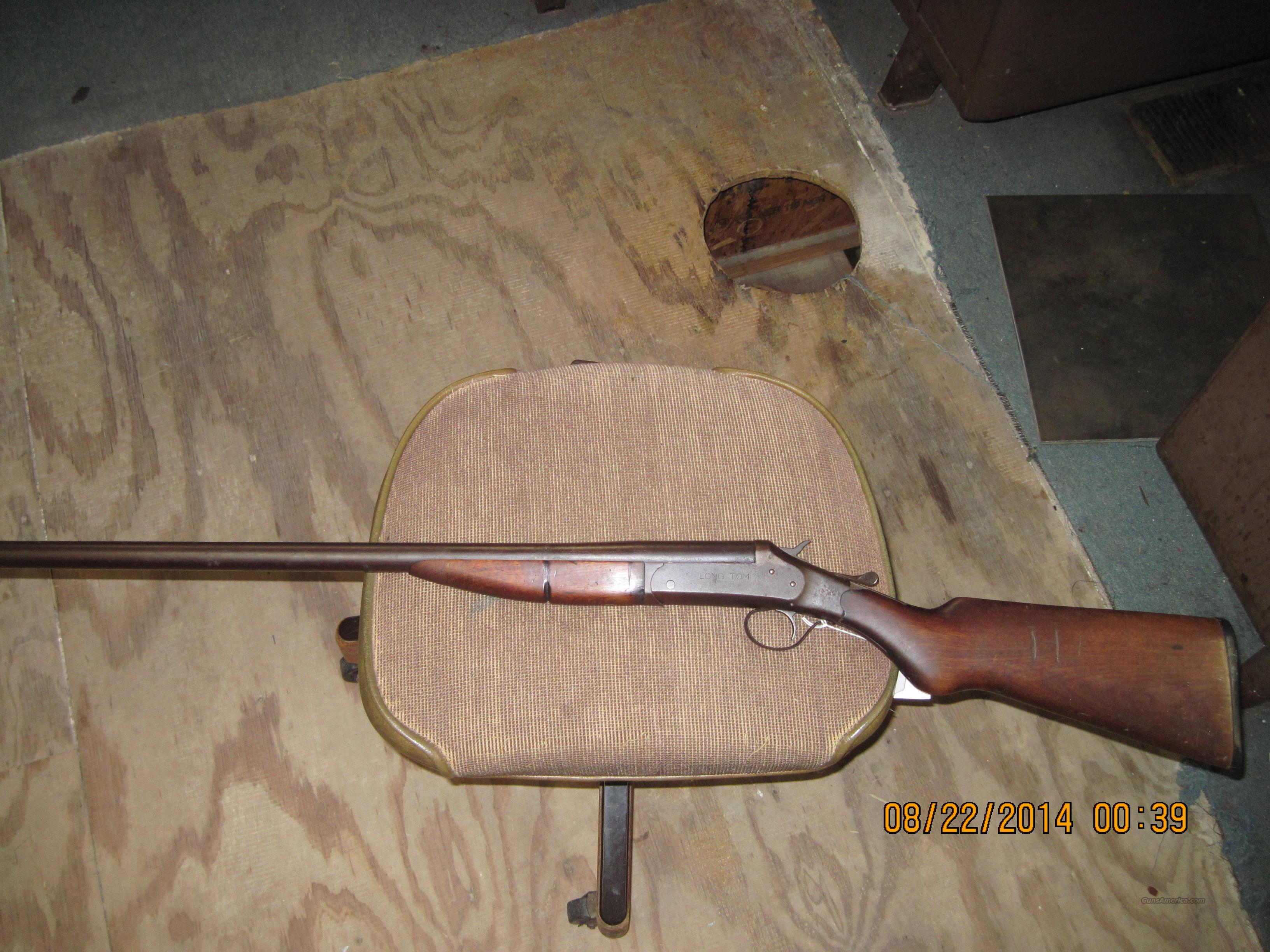 Long Tom 12ga. 36" Barrel Single Shot for sale