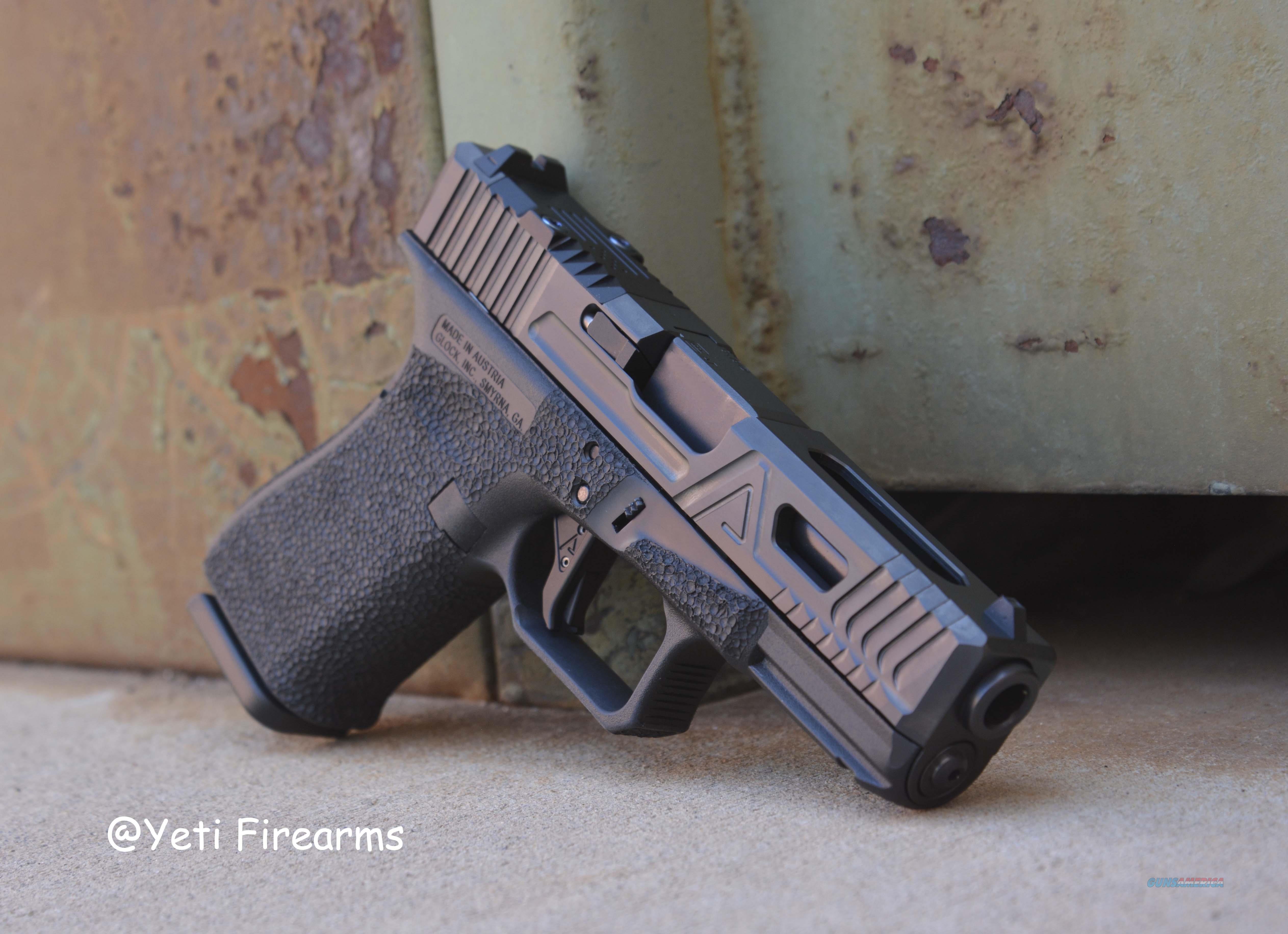 Agency Arms Glock 19 G4 9mm Urban W/ EDC Stippl... for sale