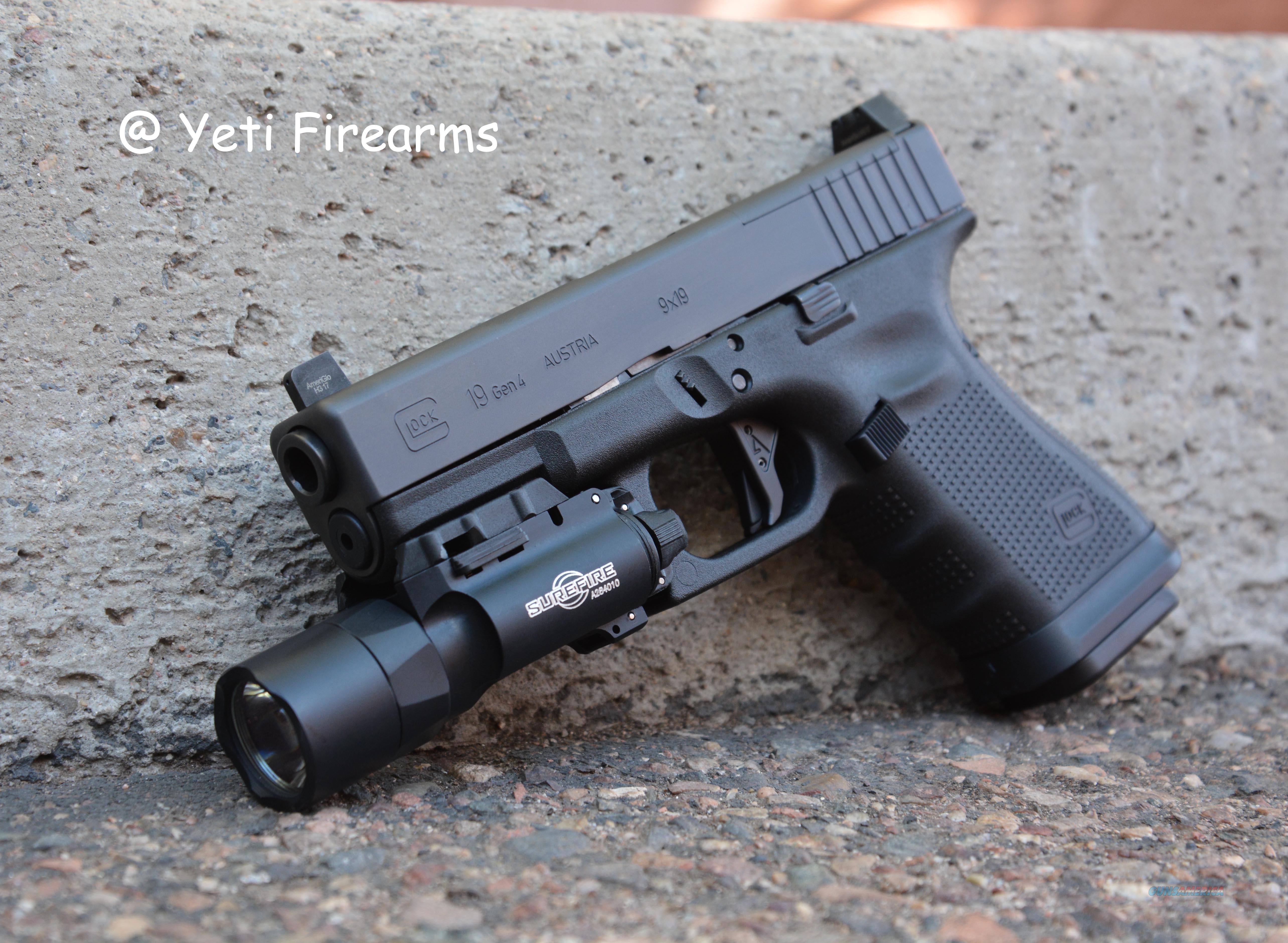 Glock 19 G4 MOS 9mm Agency Arms Surefire X300U-... for sale