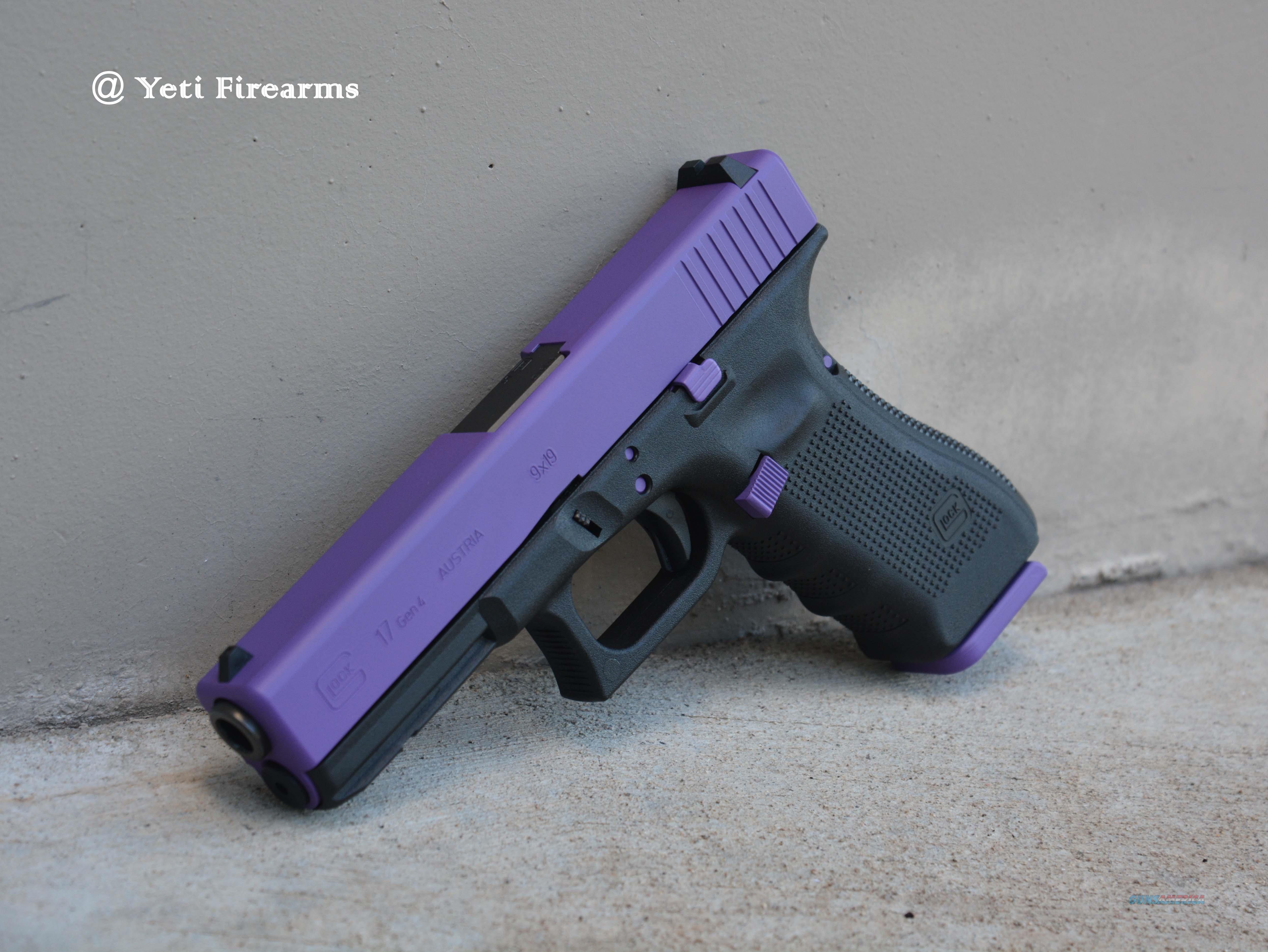 X-Werks Glock 17 9mm G4 Purple 17rnd No CC Fee for sale