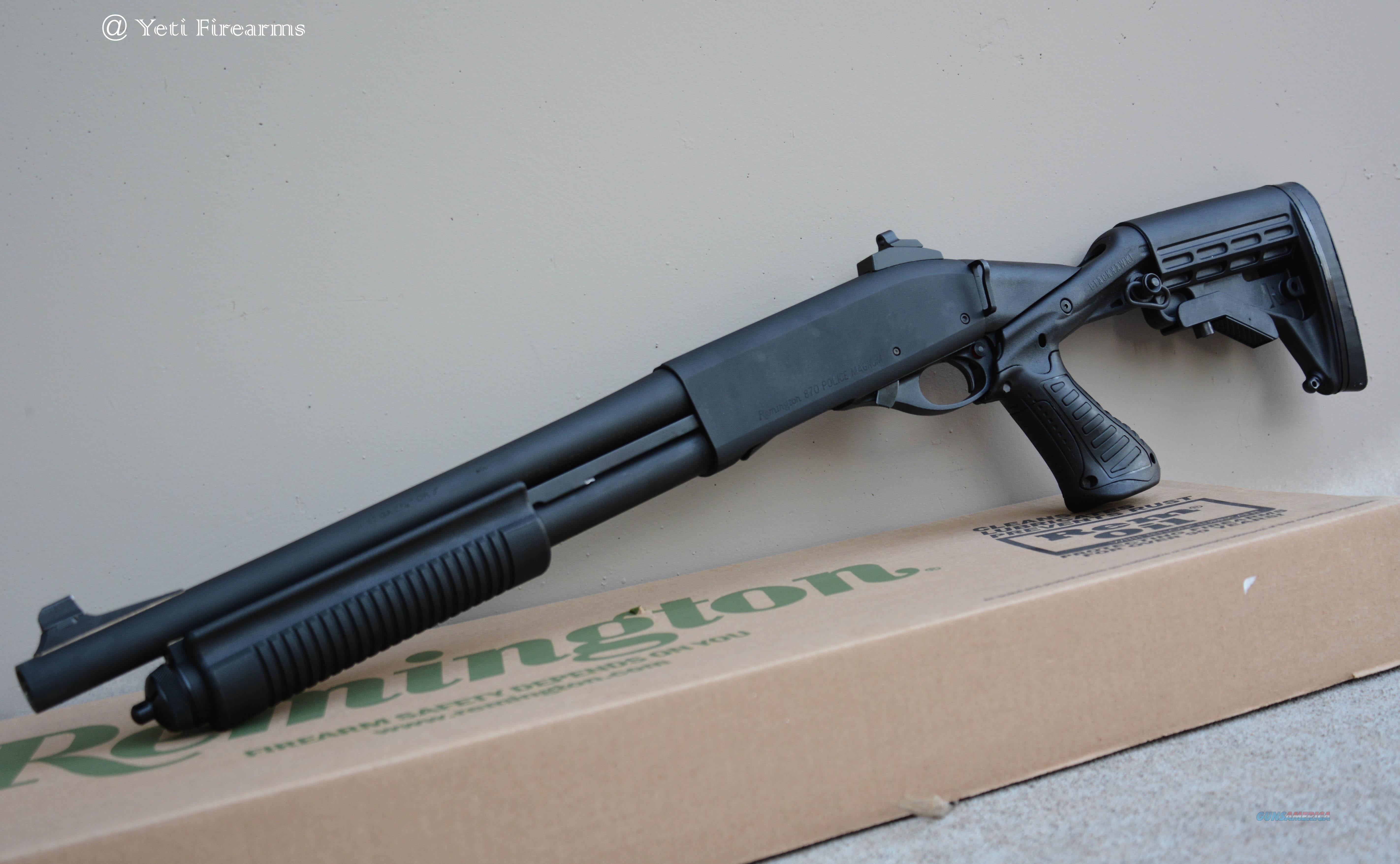 Remington 870 Police 14" 12 Ga SBS #24587 NFA for sale