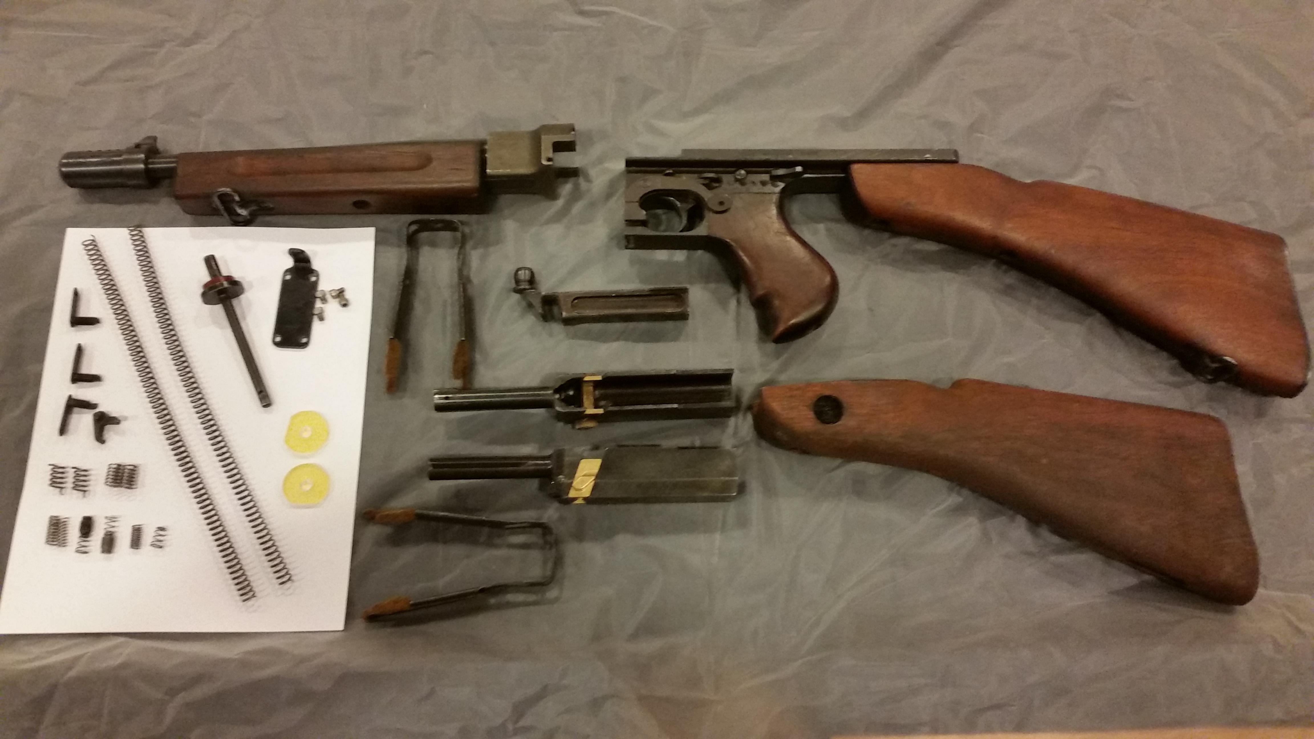 thompson 1928 fully auto machine gun kit for sale