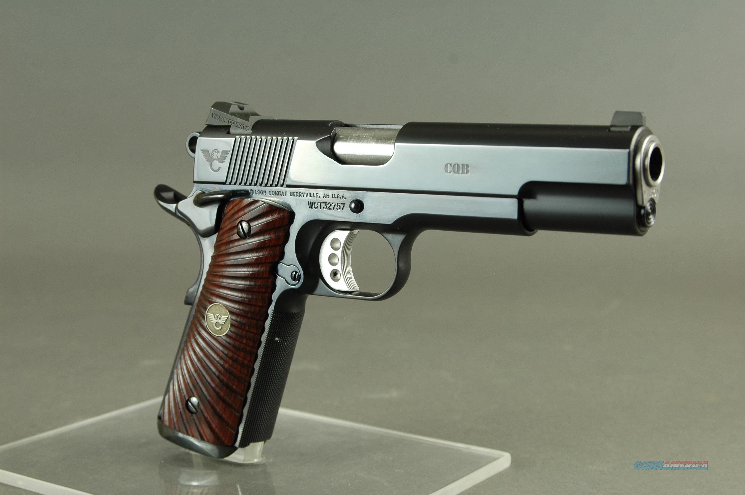 Wilson Combat CQB Baron Blue 45ACP USED for sale