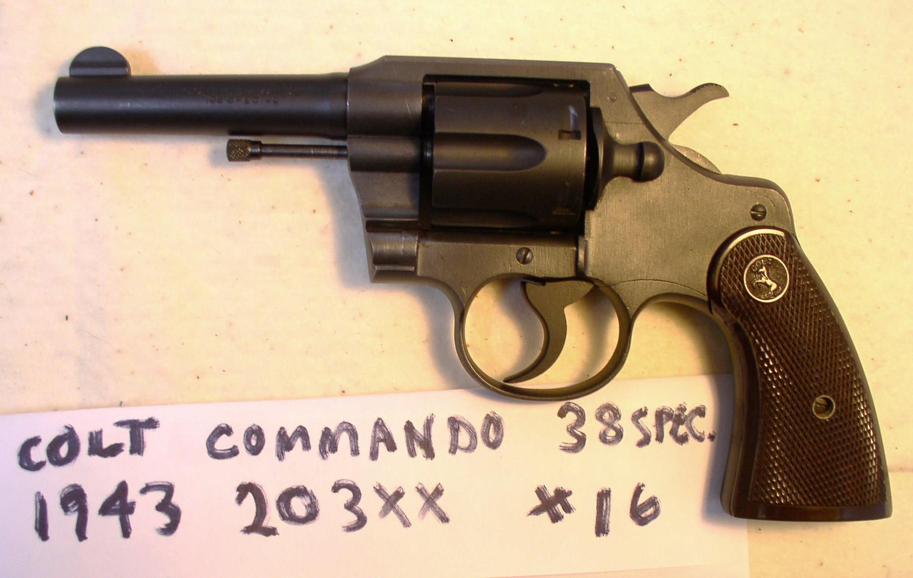38 calibre revolver wwi model - osetn