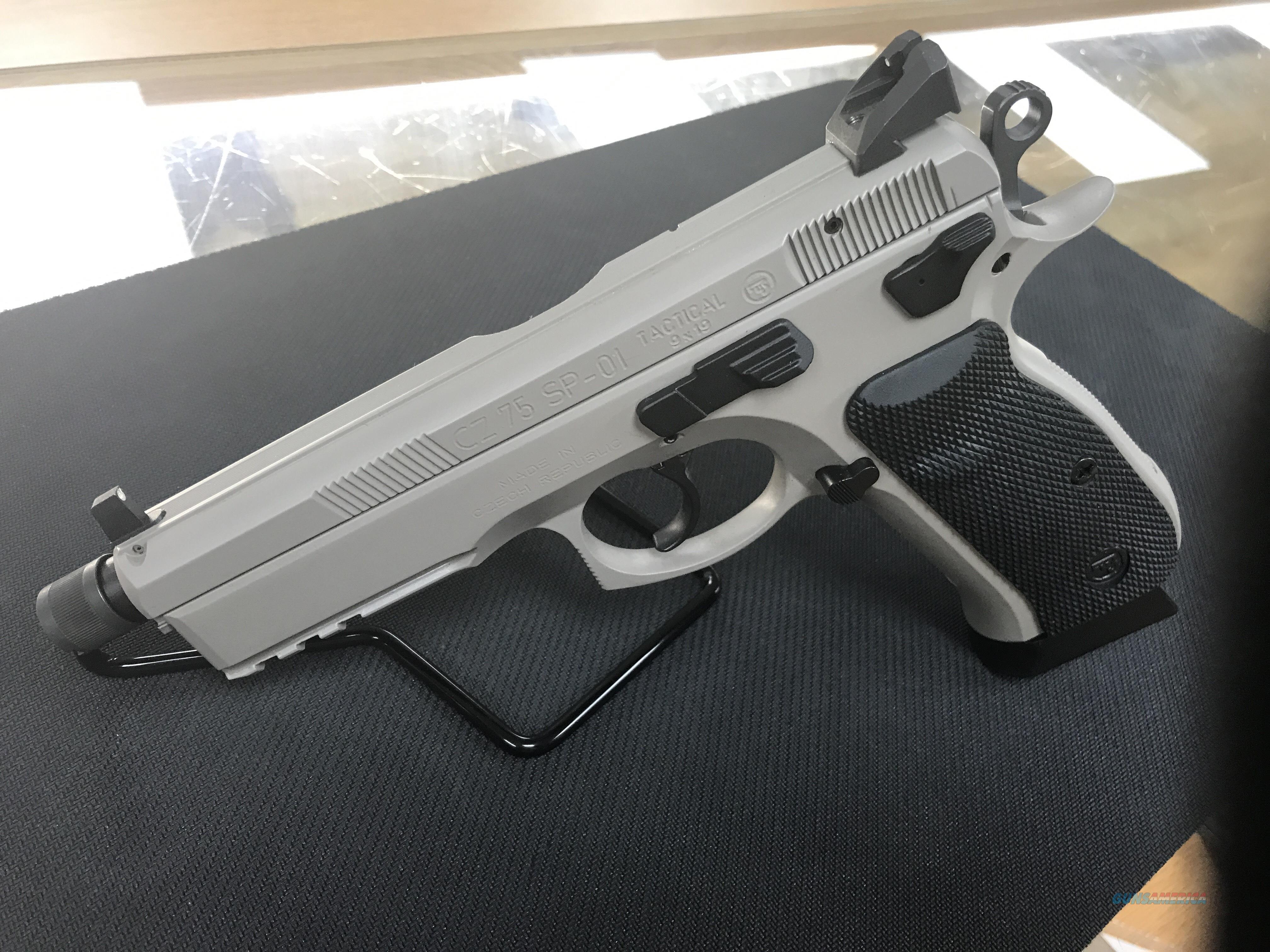CZ75 SP-01 TACTICAL URBAN GREY 9MM FREE SHIPP... for sale