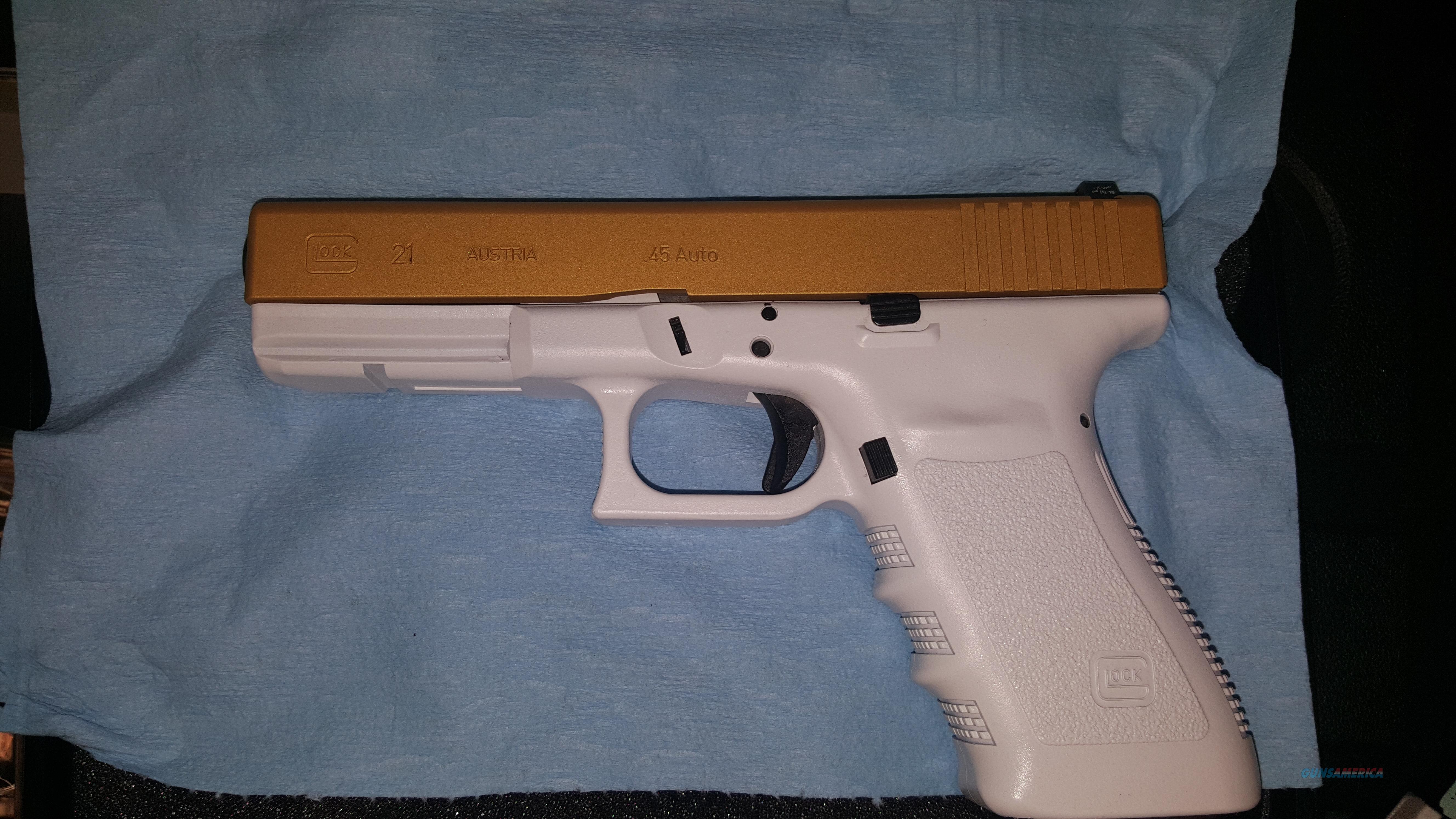 Custom Cerakoted Glock 21 SF for sale