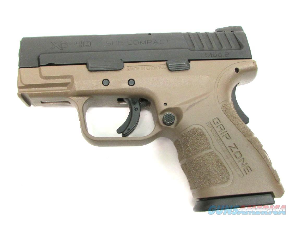 Springfield Armory XD-40 MOD.2 SUB-COMPACT for sale