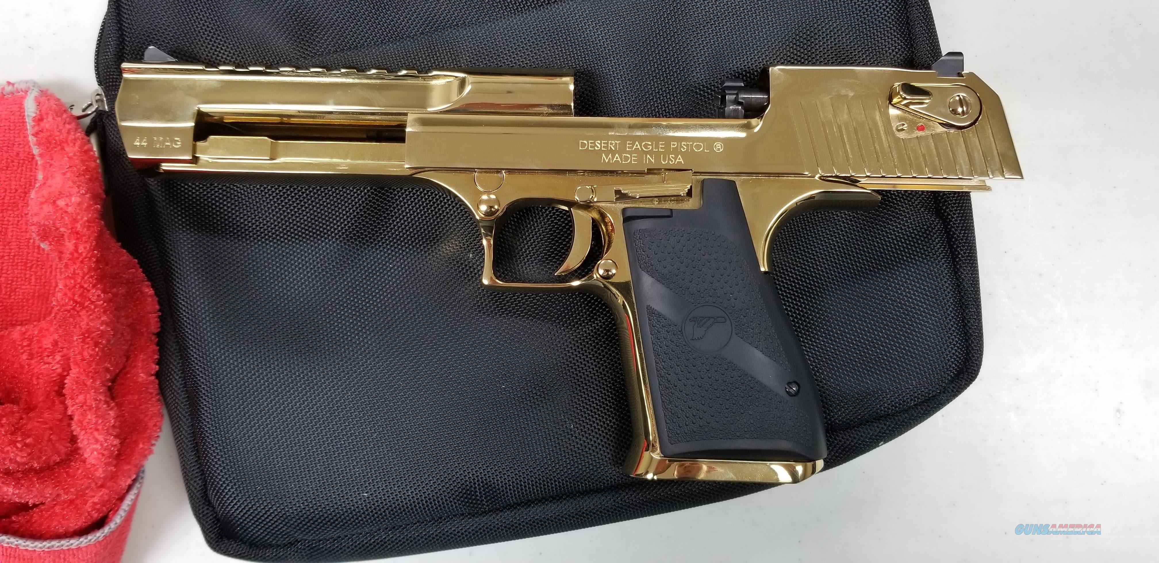 Desert Eagle .44 magnum 18k Gold Plated for sale