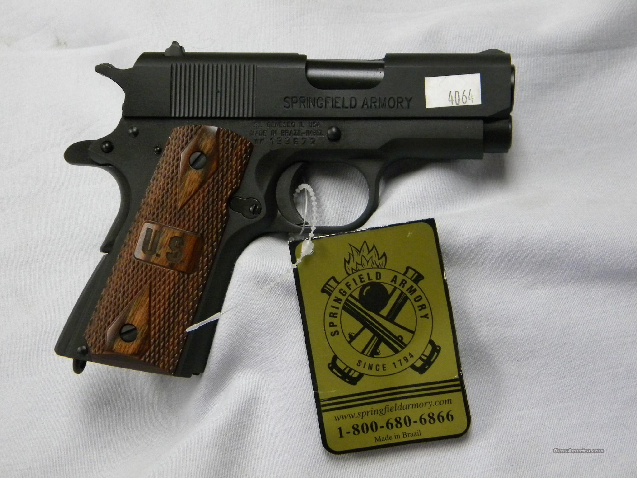 Springfield Armory G.I. 1911 Micro compact .45 for sale