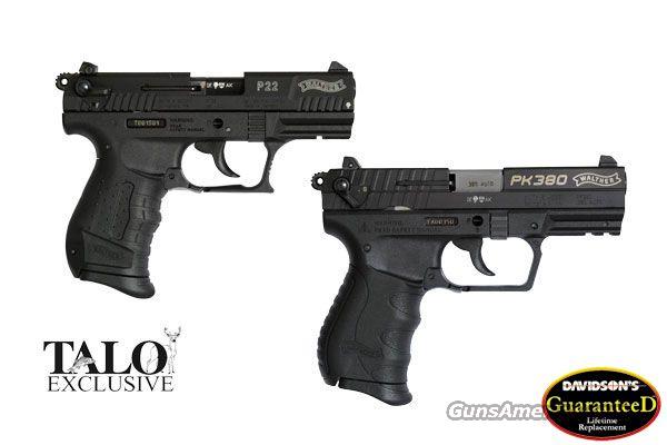 WALTHER PK380/P22 2-GUN SET P2 for sale