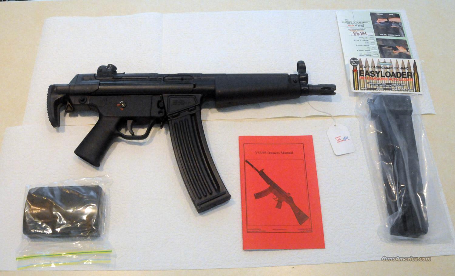 Vector V53-A3 .223 HK 93-A3 Clone SBR w/ H&K Co... for sale