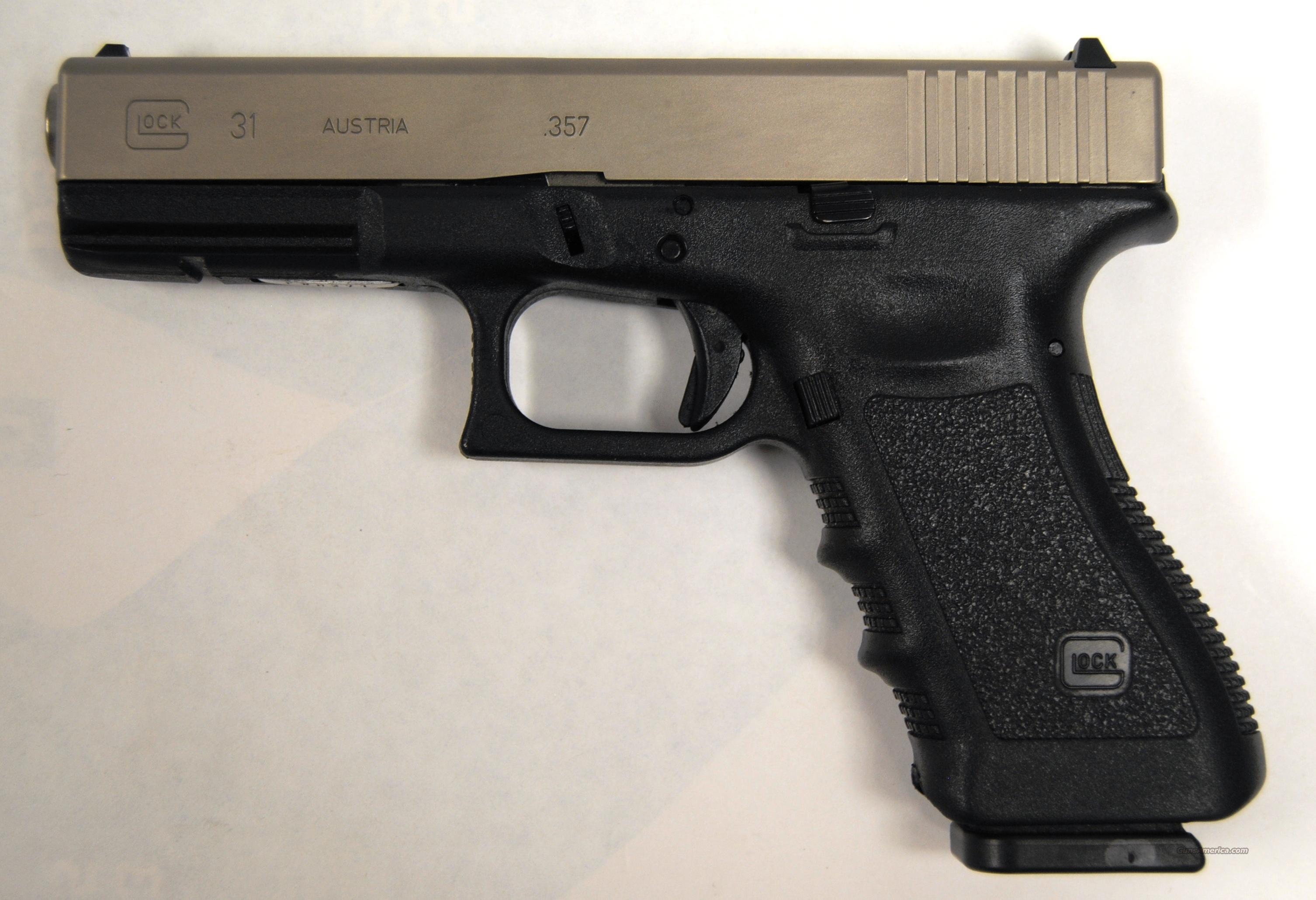 Glock 31 NiBX Two-tone .357 SIG USED for sale