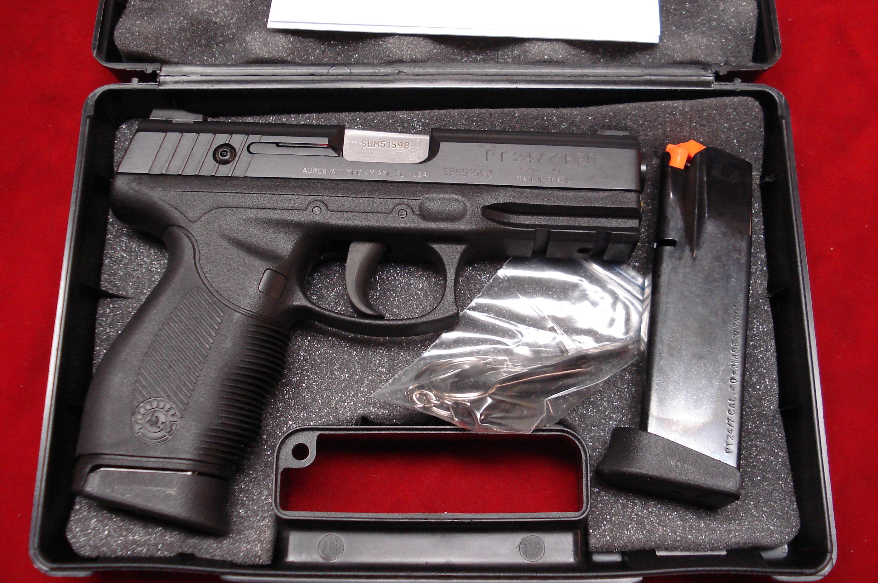 TAURUS PT24/7 PRO .40 CAL. NEW for sale