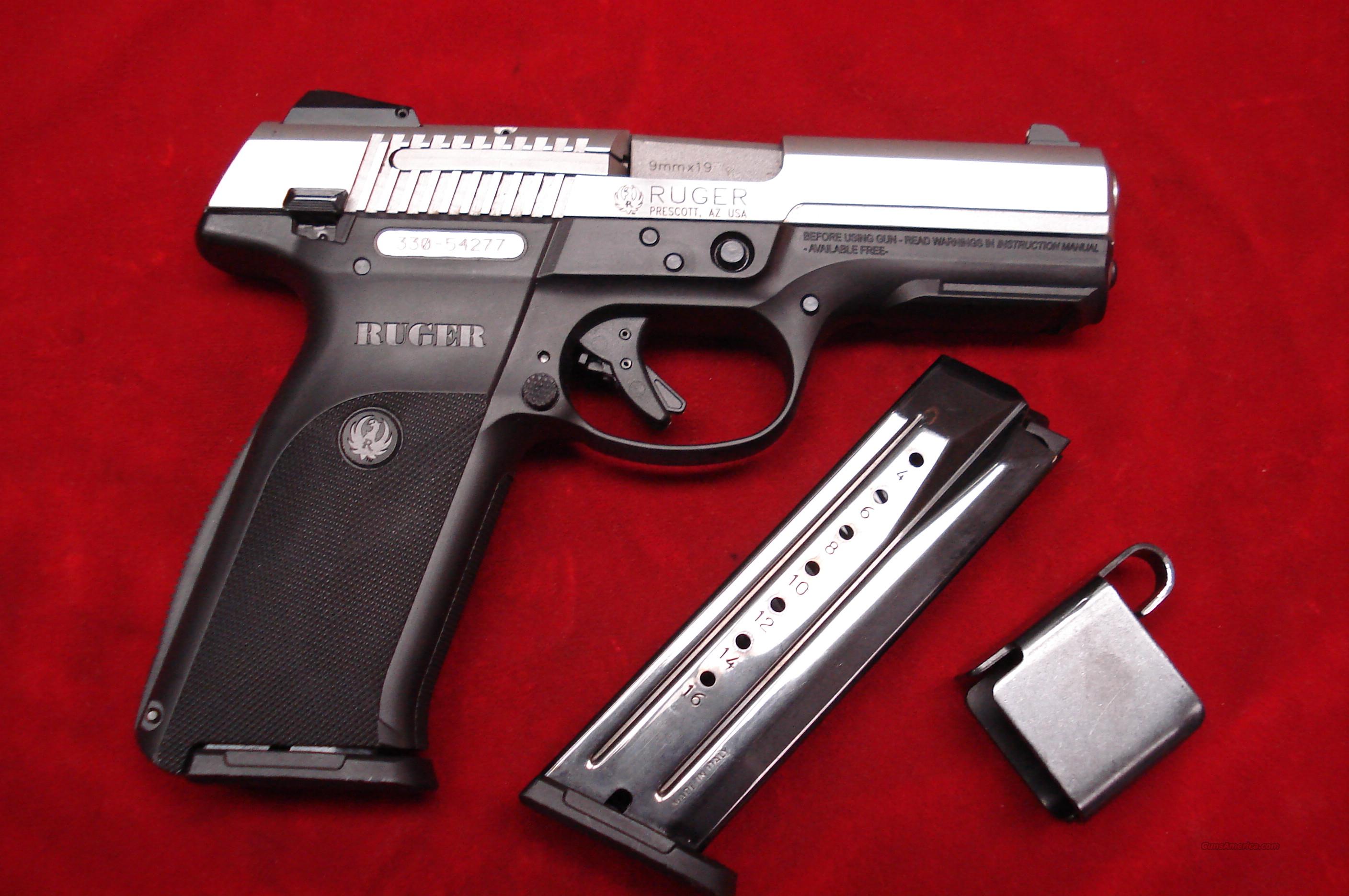 RUGER SR9 STAINLESS USED (SR9) for sale