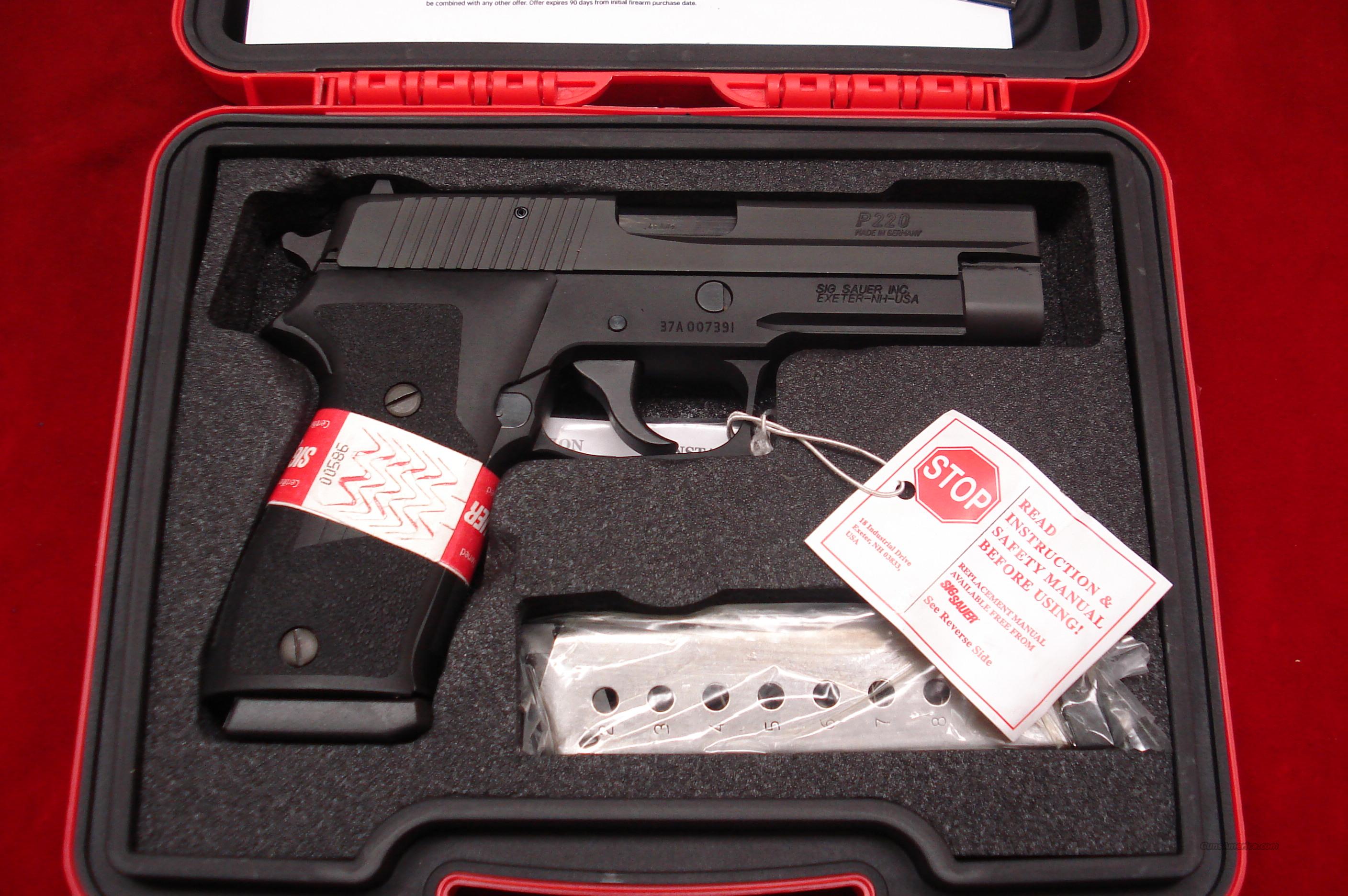 SIG SAUER P220 .45ACP CERTIFIED PREOWNED | SIG Talk