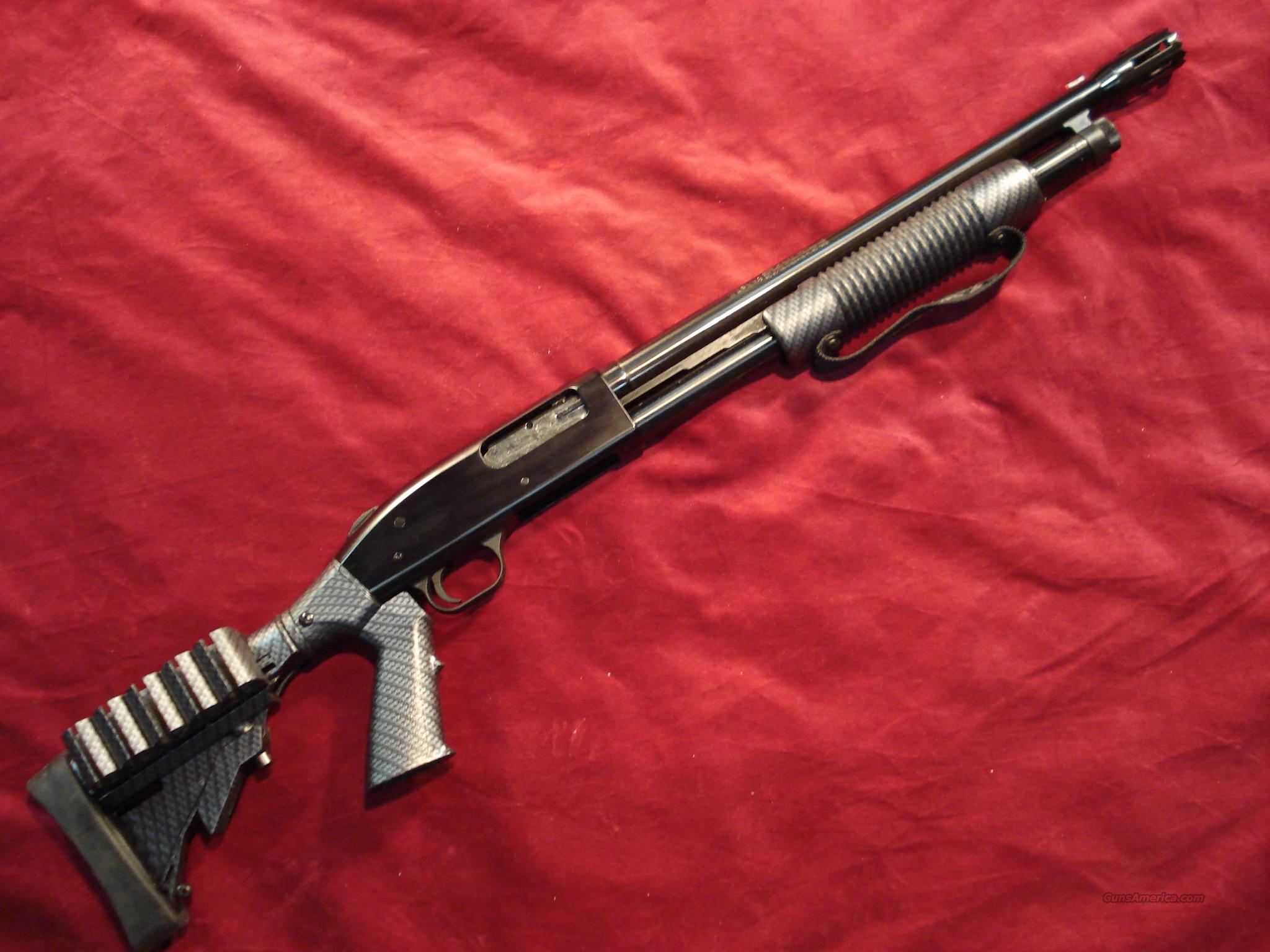 MOSSBERG 500 TACTICAL 12G CARBON FIBER FINISH N... for sale